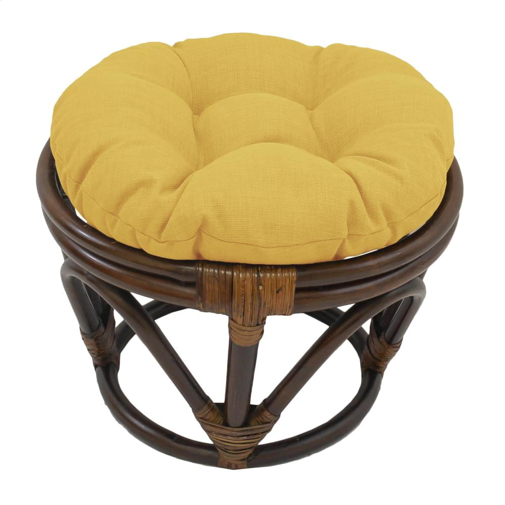 Blazing Needles 18-inch Indooor/Outdoor Footstool Cushion - Walmart.com