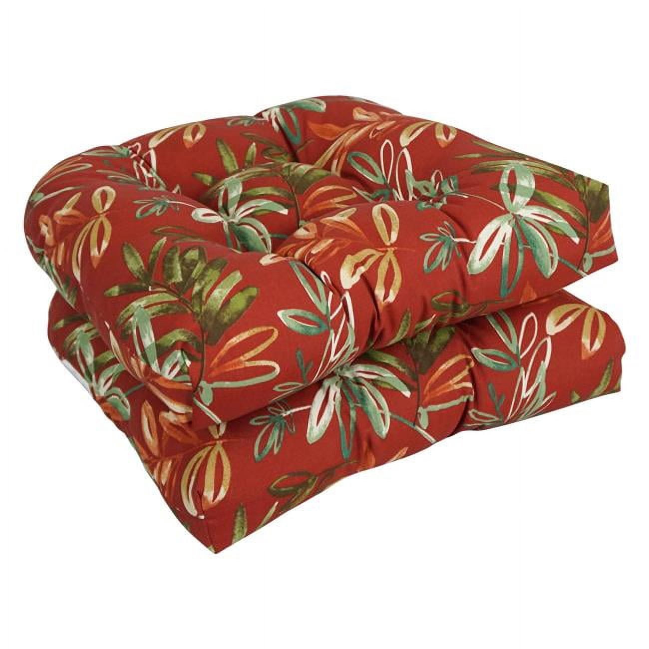 Blazing Needles 19-inch Rounded Back Indoor/Outdoor Chair Cushions (Set ...