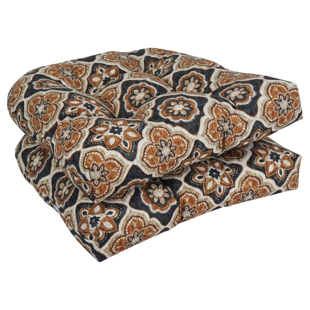 Blazing Needles 19-inch U-Shaped Dining Chair Cushions (Set of 2) 93184 ...