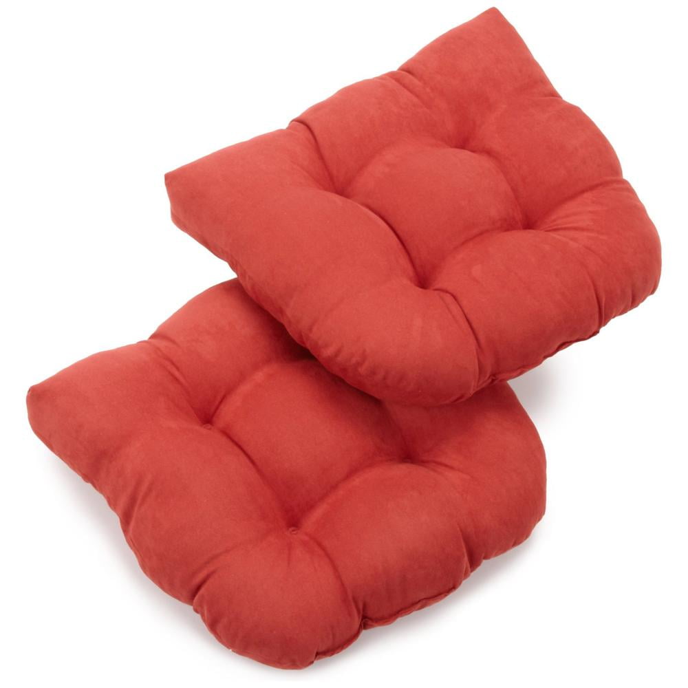 Blazing Needles 19-inch U-Shaped Micro Suede Tufted Dining Chair ...