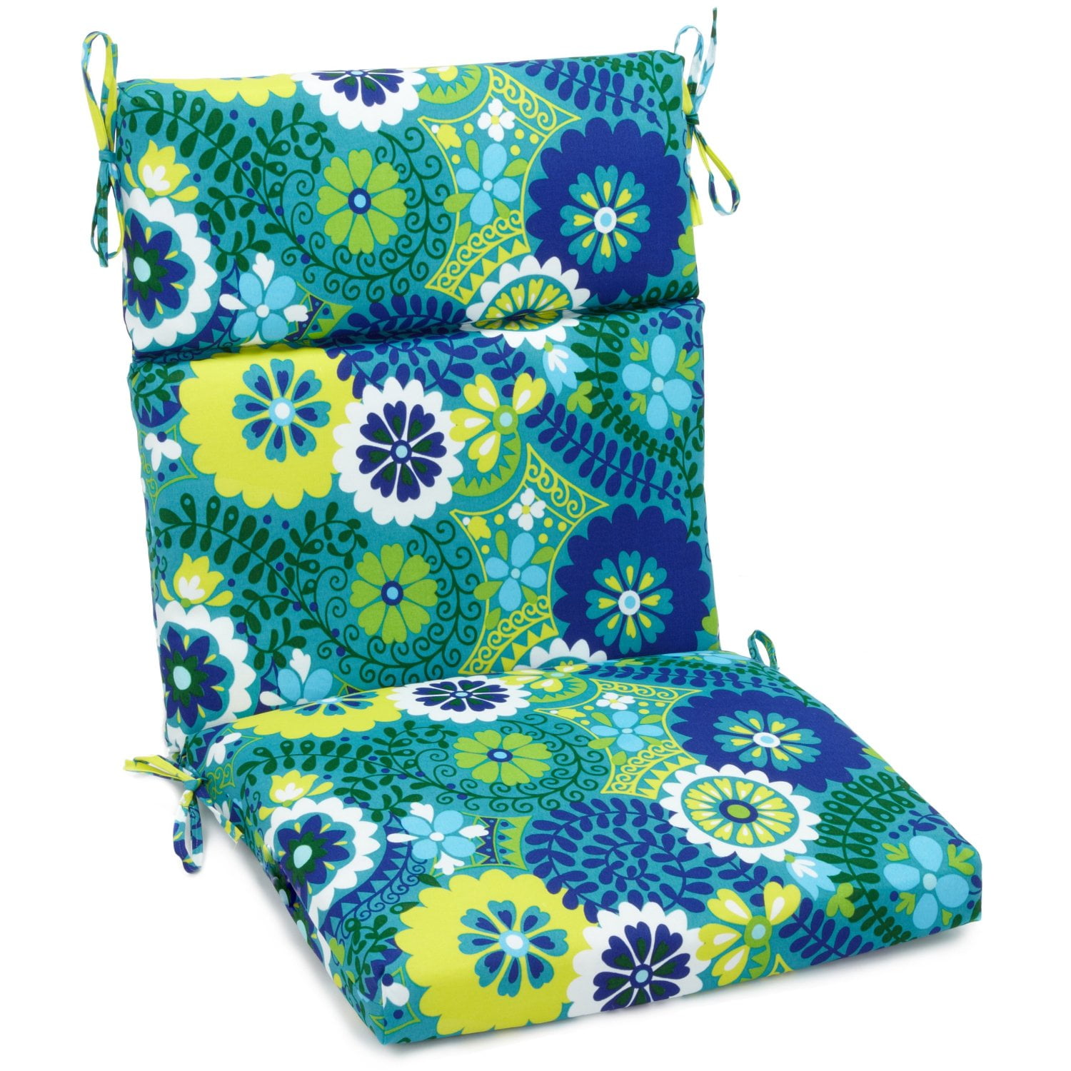 Blazing Needles 20-inch by 42-inch Three-section Outdoor Seat/Back ...