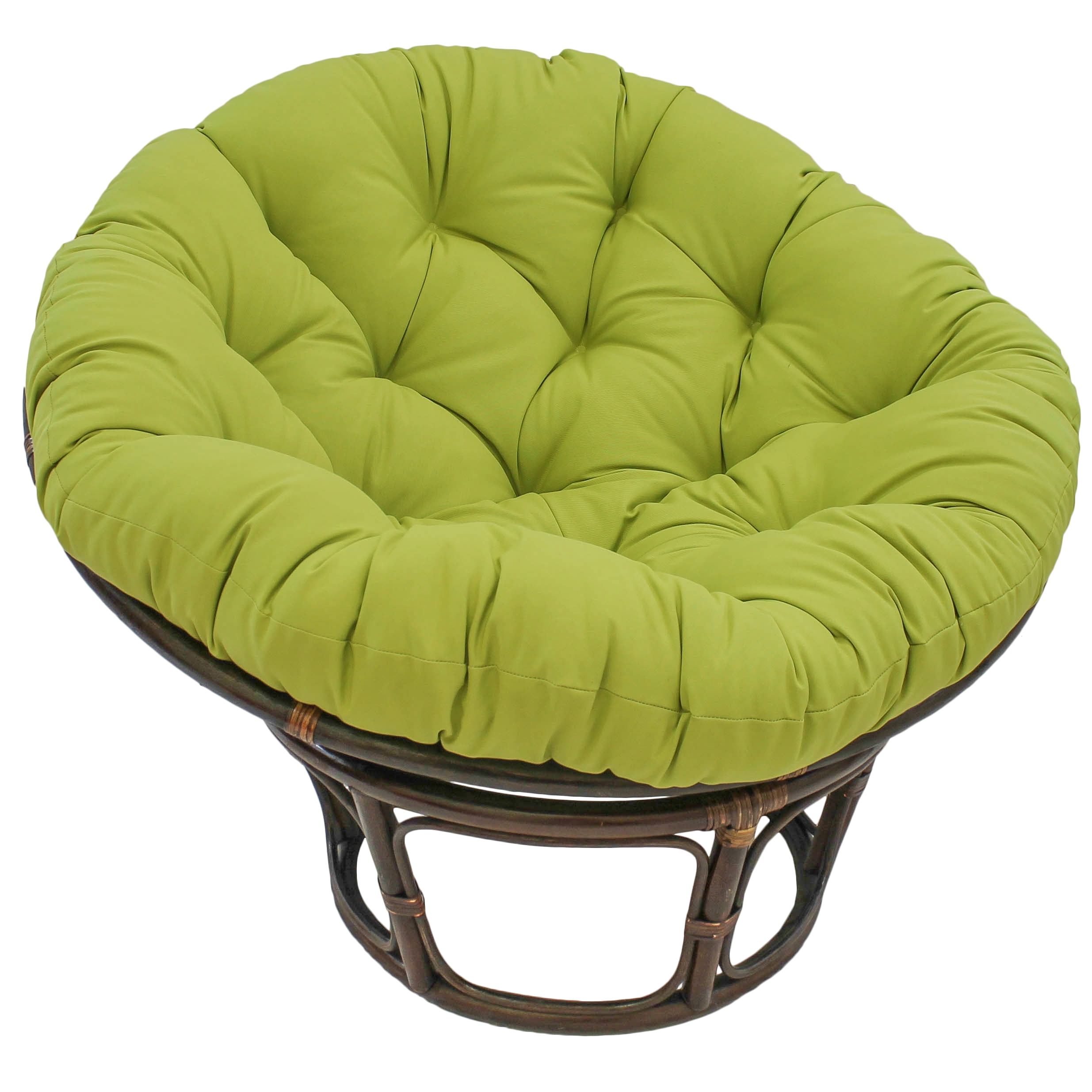 44-inch Solid Twill Papasan Cushion (Fits 42-inch Papasan Frame)-Color ...