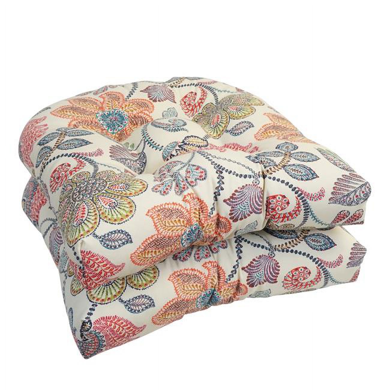 Blazing Needles 93184-2CH-OD-130 19 in. U-Shaped Outddor Dining Chair ...