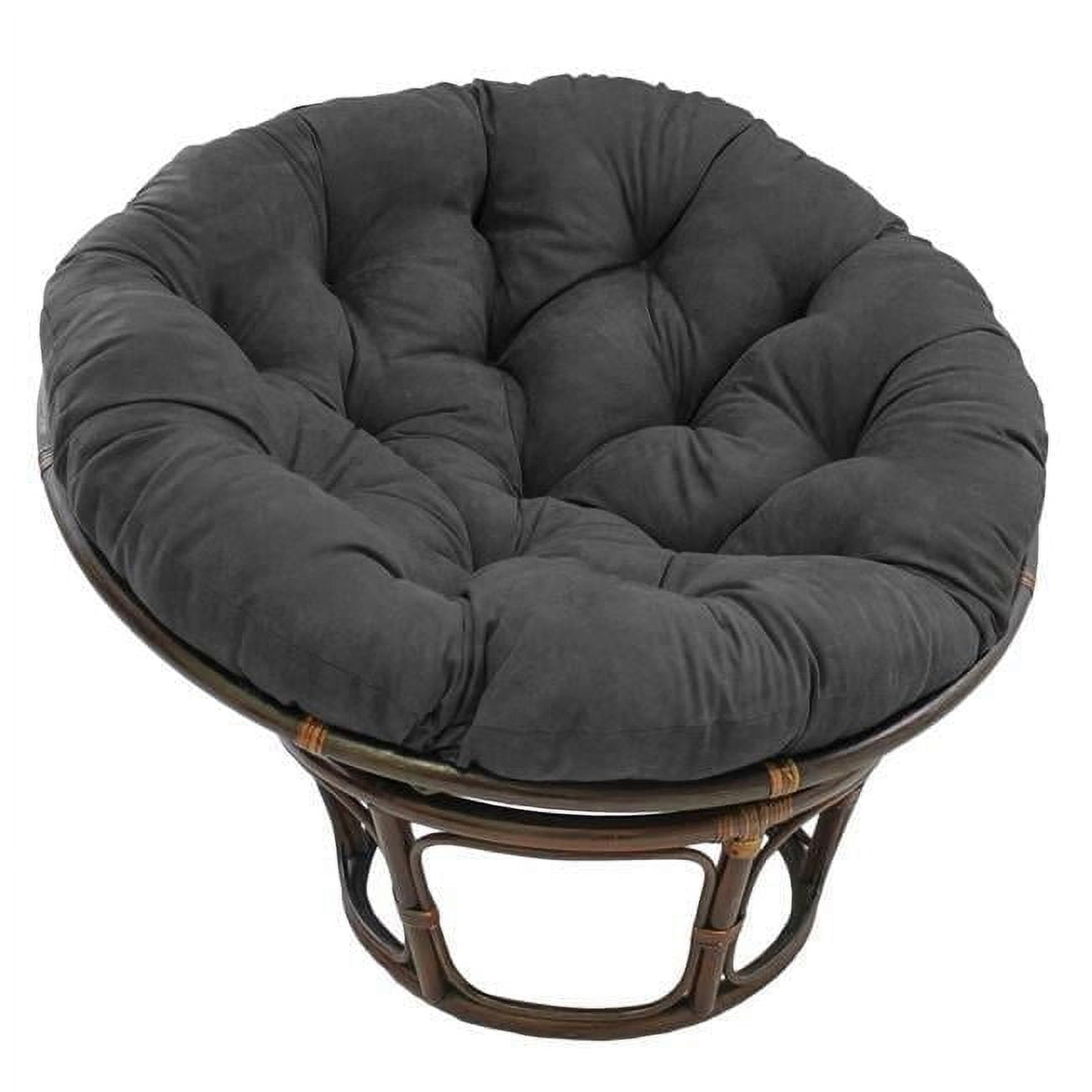 Free Shipping! Blazing Needles 93302-MS-GY 48 in. Solid Microsuede ...