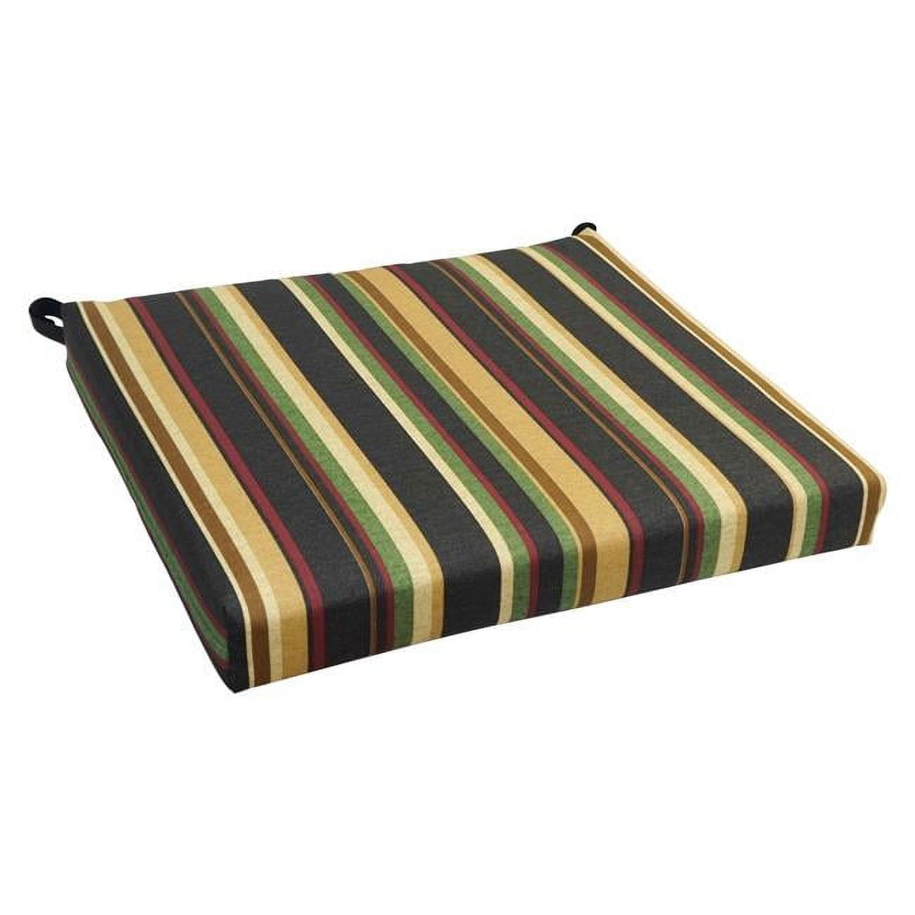 Blazing Needles 93454-1CH-OD-178 20 x 19 in. Patterned Outdoor Chair Cushion, Mcspence Coal ...