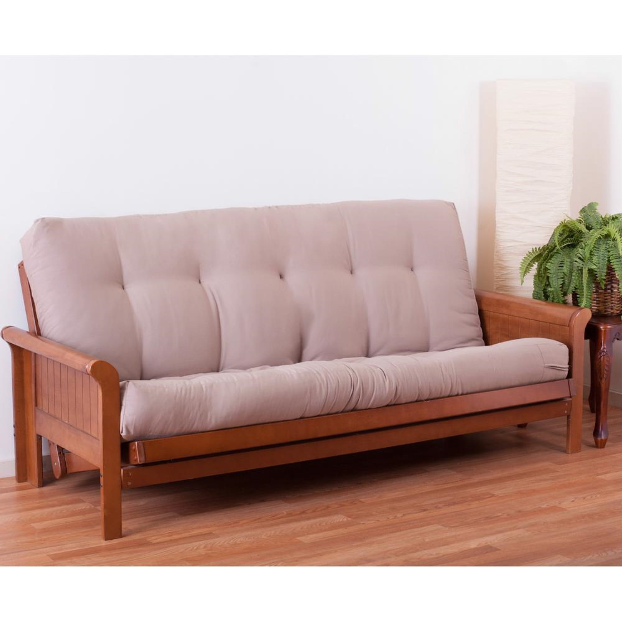 Renewal 8-inch Twill Full-size Futon Mattress - Walmart.com