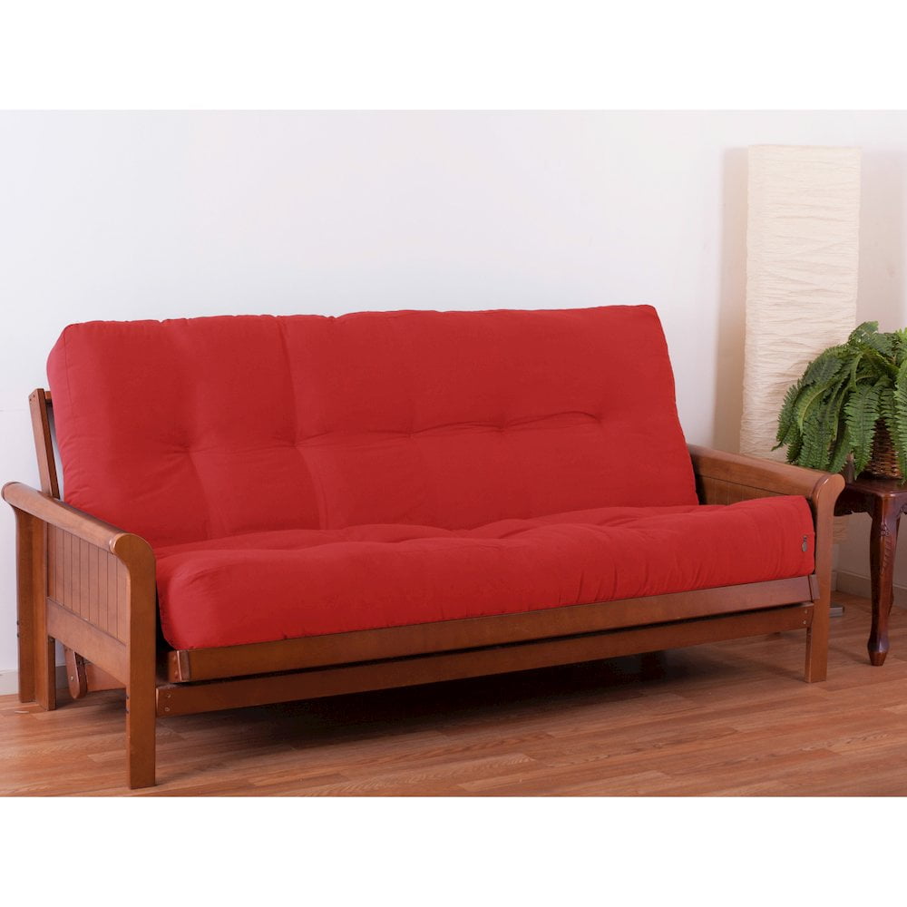 Blazing Needles Renewal 9-inch Twill Queen-size Futon Mattress ...