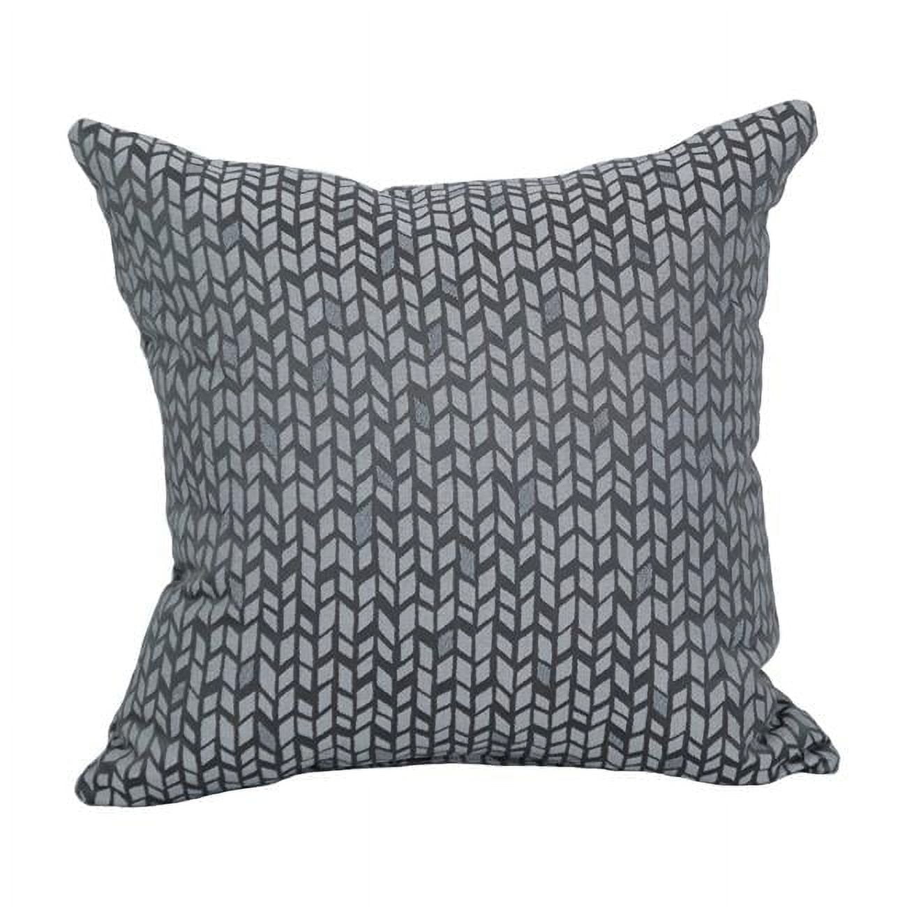 Blazing Needles 9910-S1-ID-082 17 in. Jacquard Throw Pillows with ...