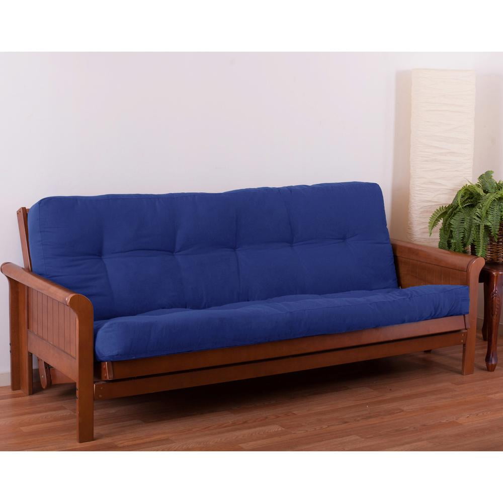Blazing Needles Renewal 6-inch Twill Full-size Futon Mattress - Royal ...