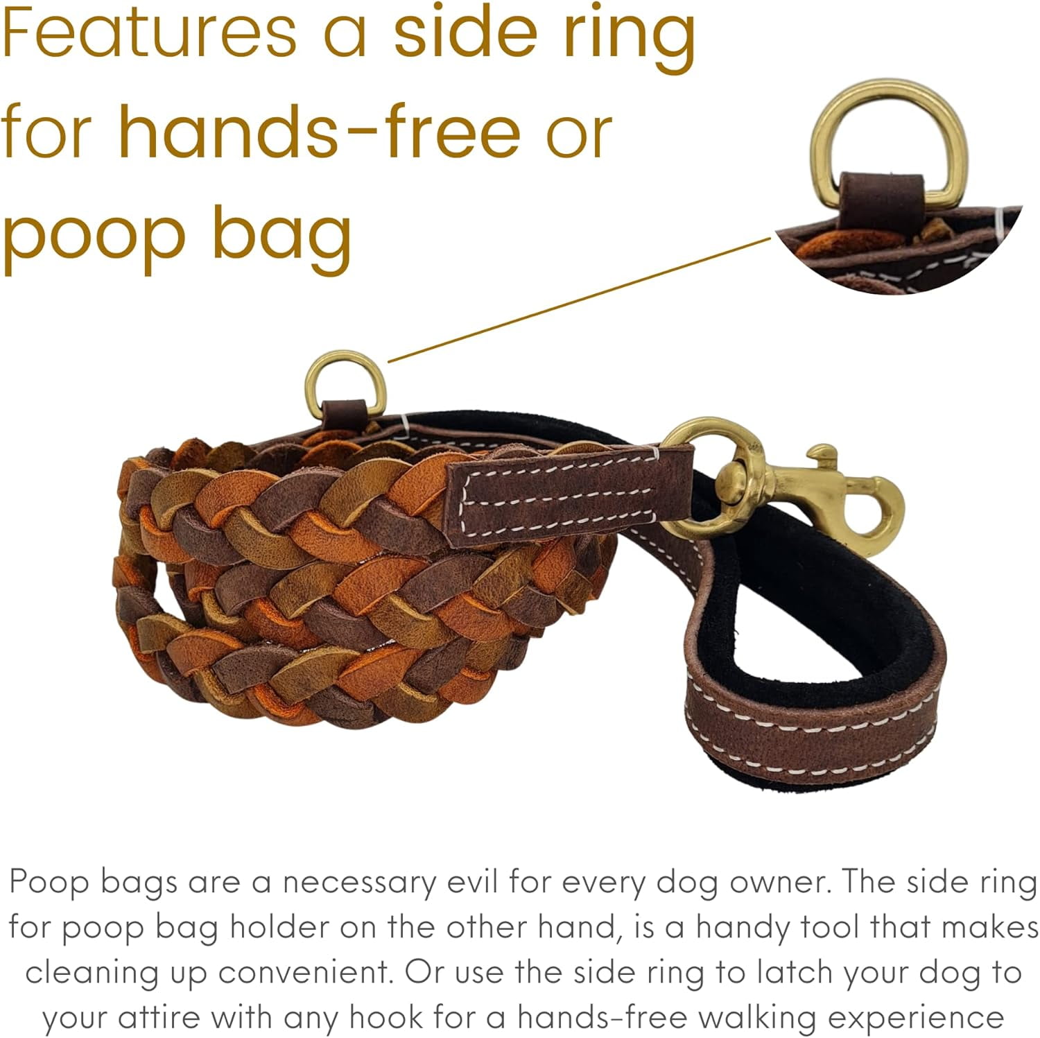 Blazing Paws Vibrania 6 Ft Heavy Duty 1 Inch Wide Super Soft Thick ...