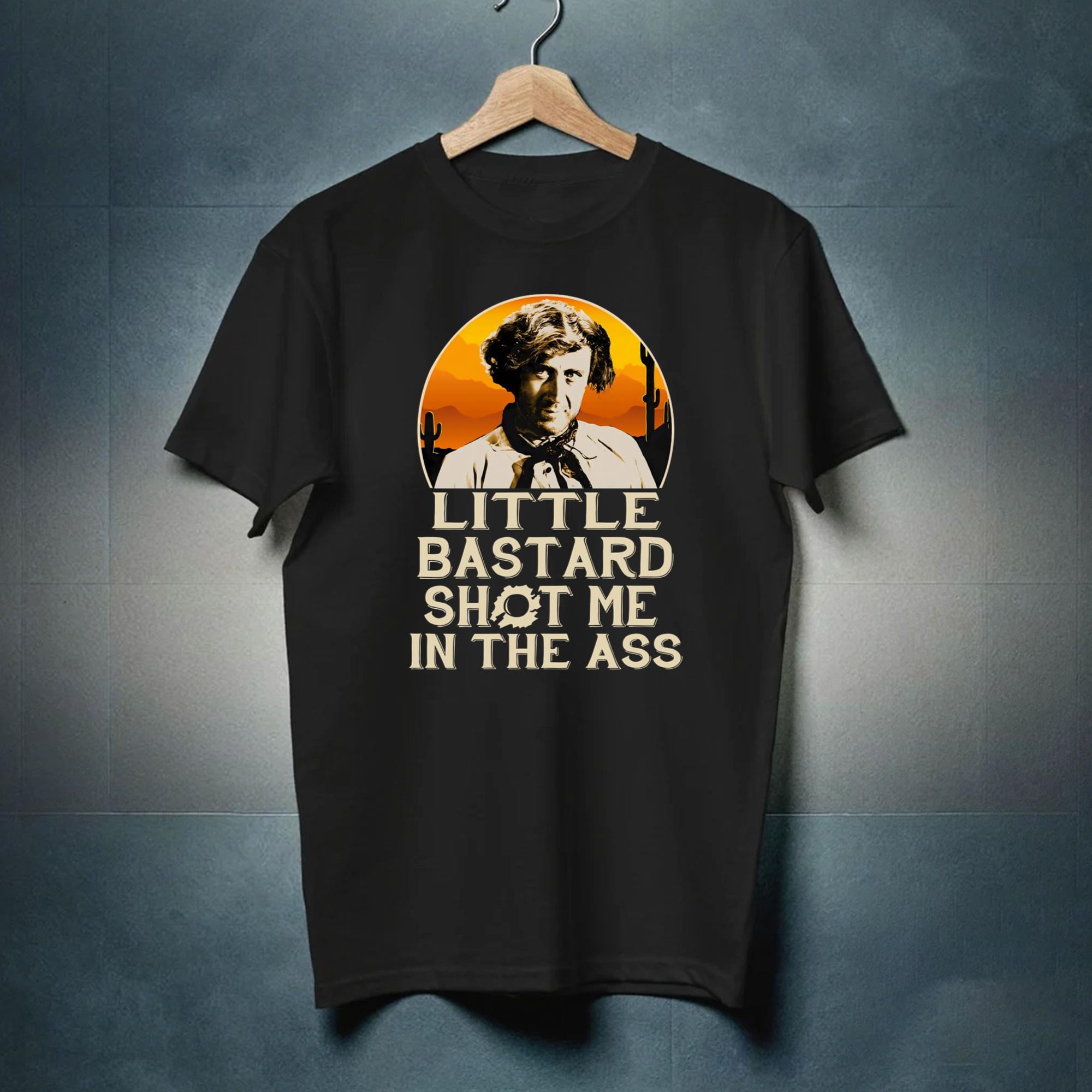 Blazing Saddles T-shirt Gene Wilder as Waco Kid-TH33218 - Walmart.com