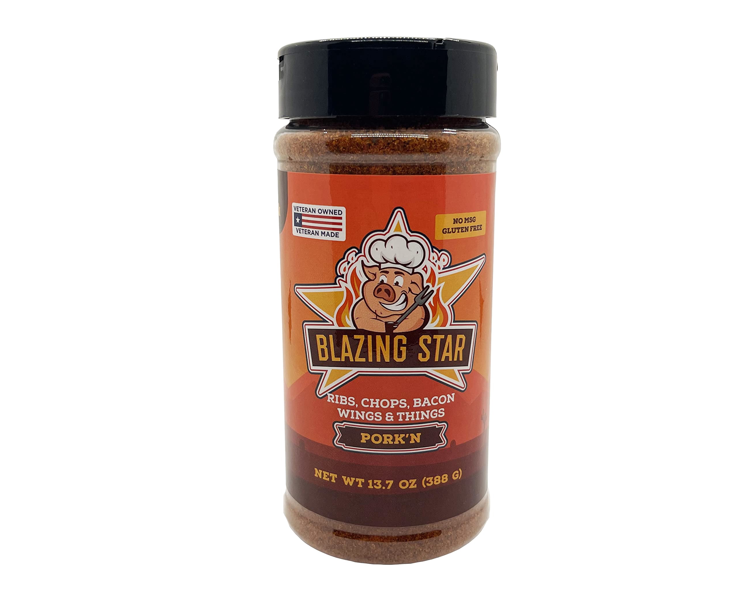 Blazing Star BBQ Pork'n CCF19 Rub & Seasoning, Shaker Spice Mix 13.7 Oz ...