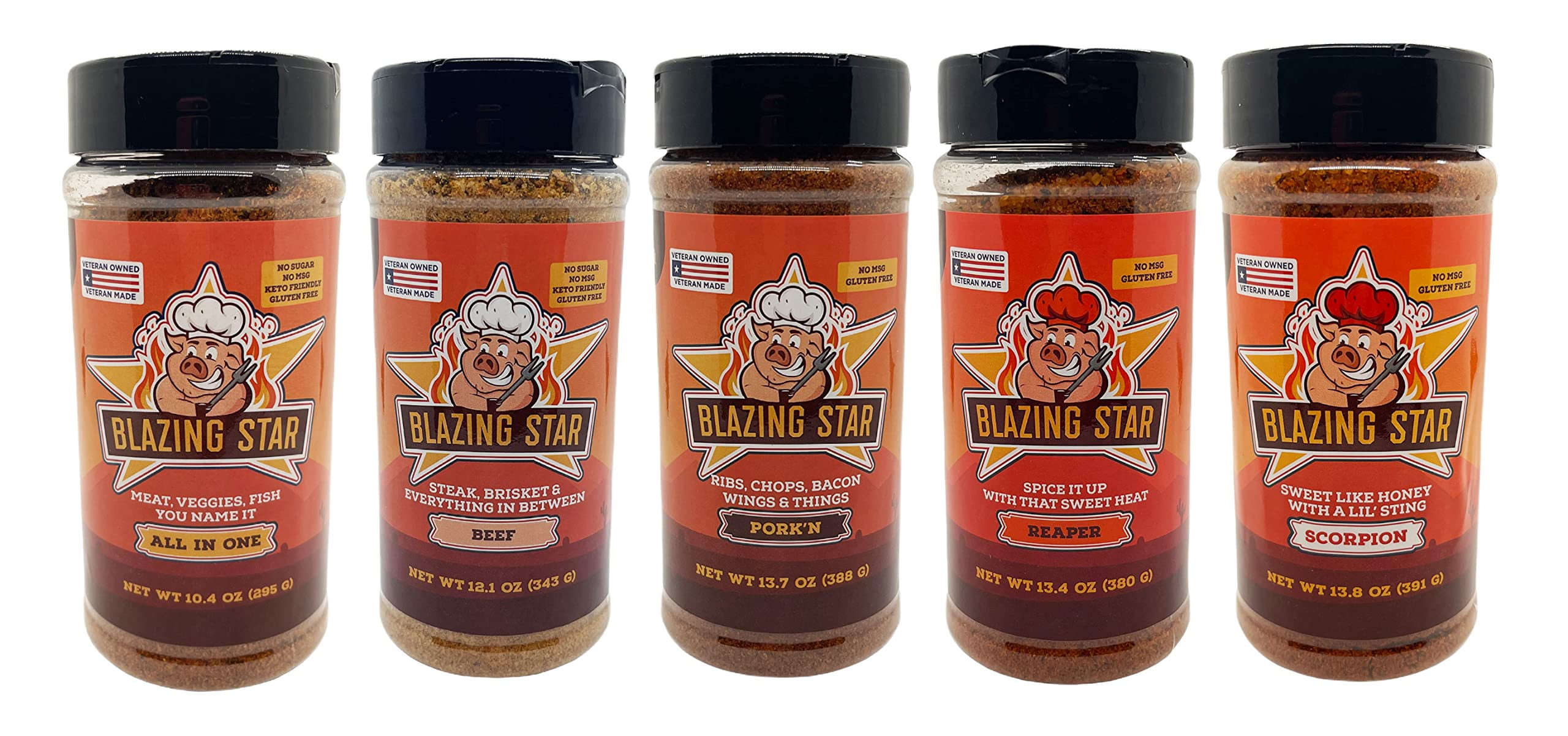 Blazing Star BBQ Ultimate Seasoning Bundle - Walmart.com