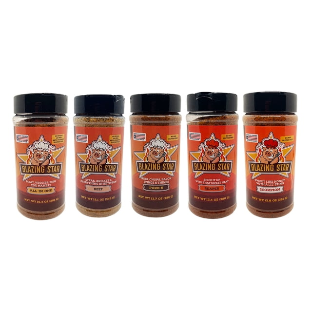 Blazing Star BBQ Ultimate Seasoning Bundle - Walmart.com