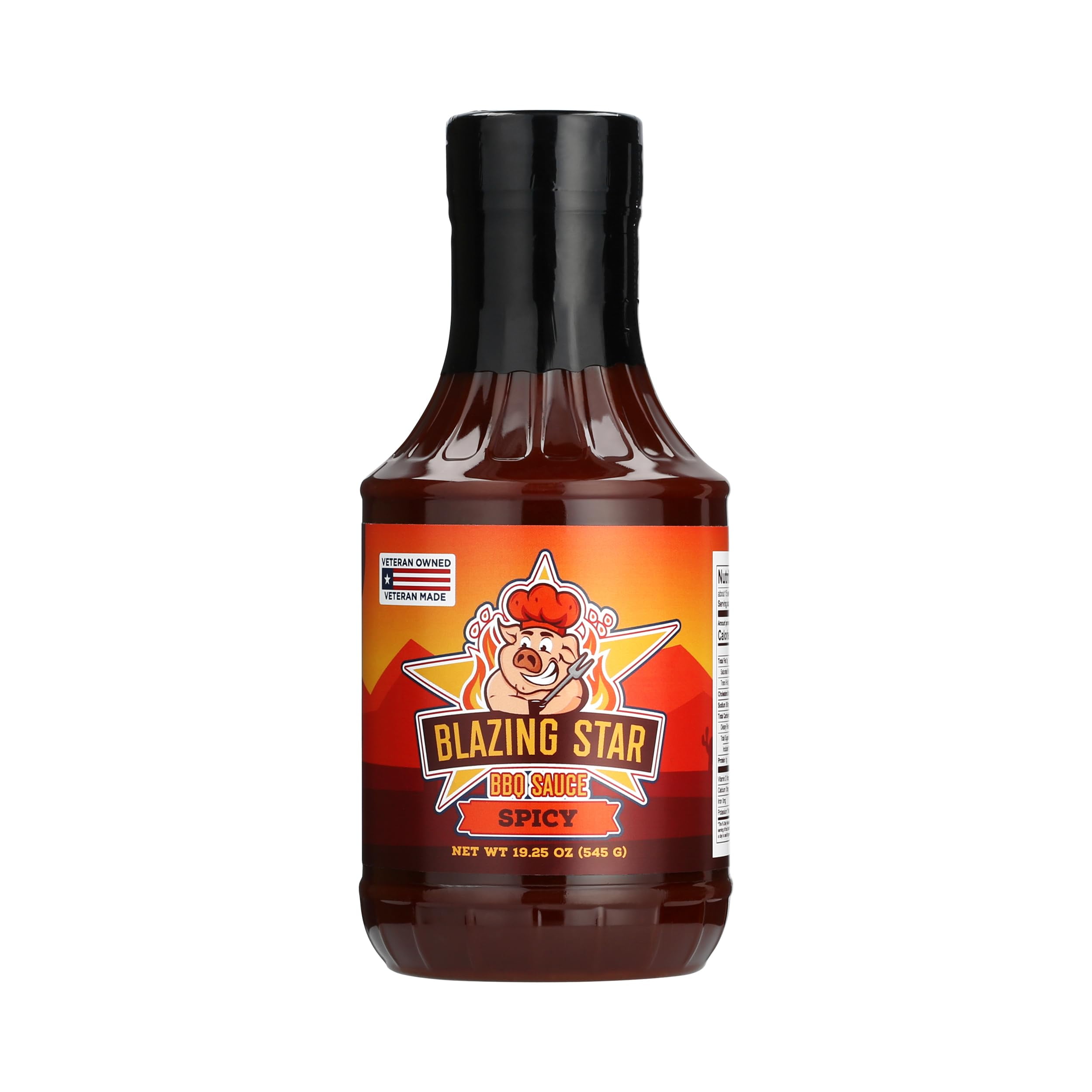 Blazing Star Spicy BBQ Sauce - Made with Carolina Reaper Pepper for a ...