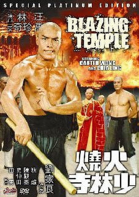 Blazing Temple / Burning Shaolin Temple DVD Kung Fu Carter Wong, Chia Ling -VO1676A - Walmart.com
