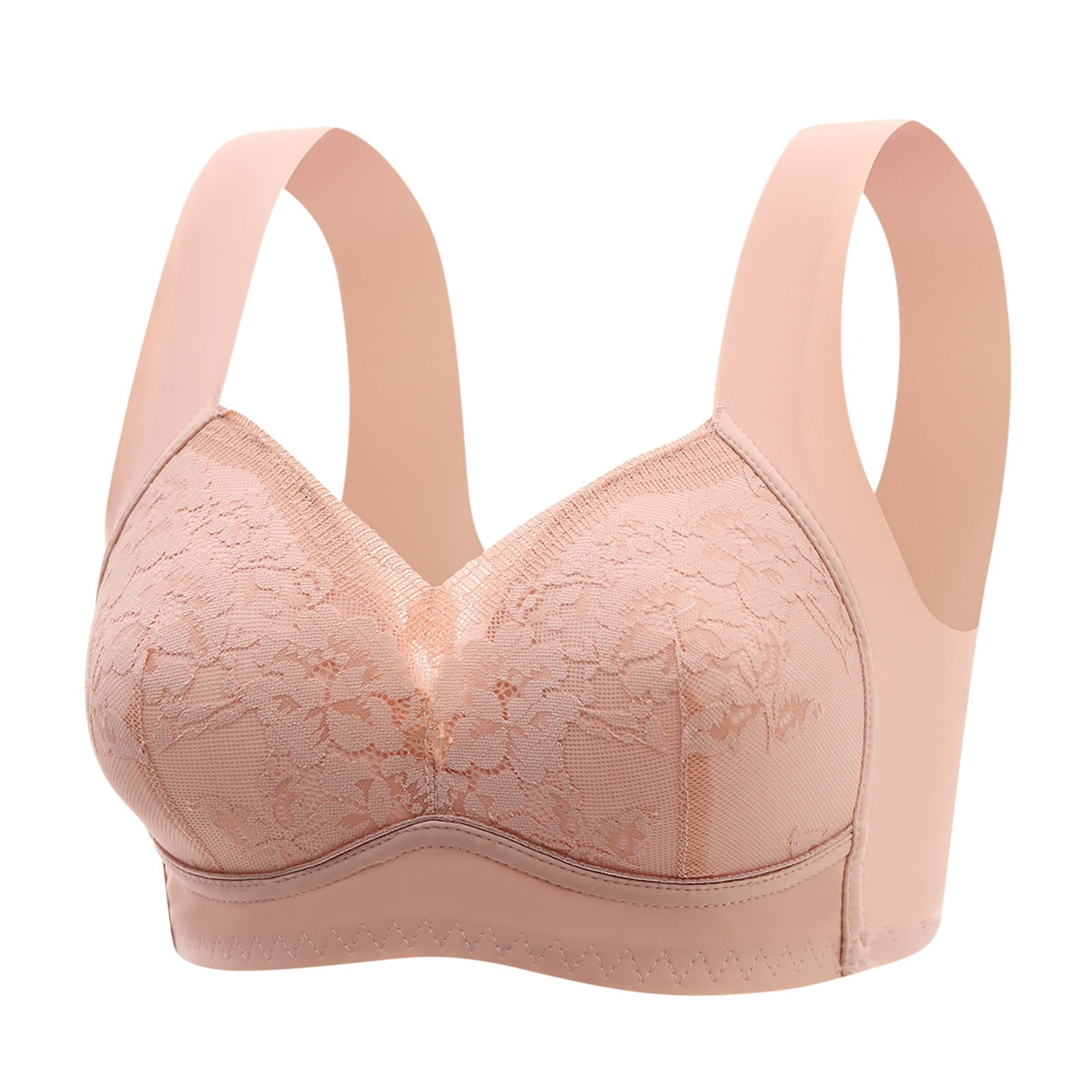 Blczomt Comfortable Womens Bras Clearance Under $5 Push Up Pink ...