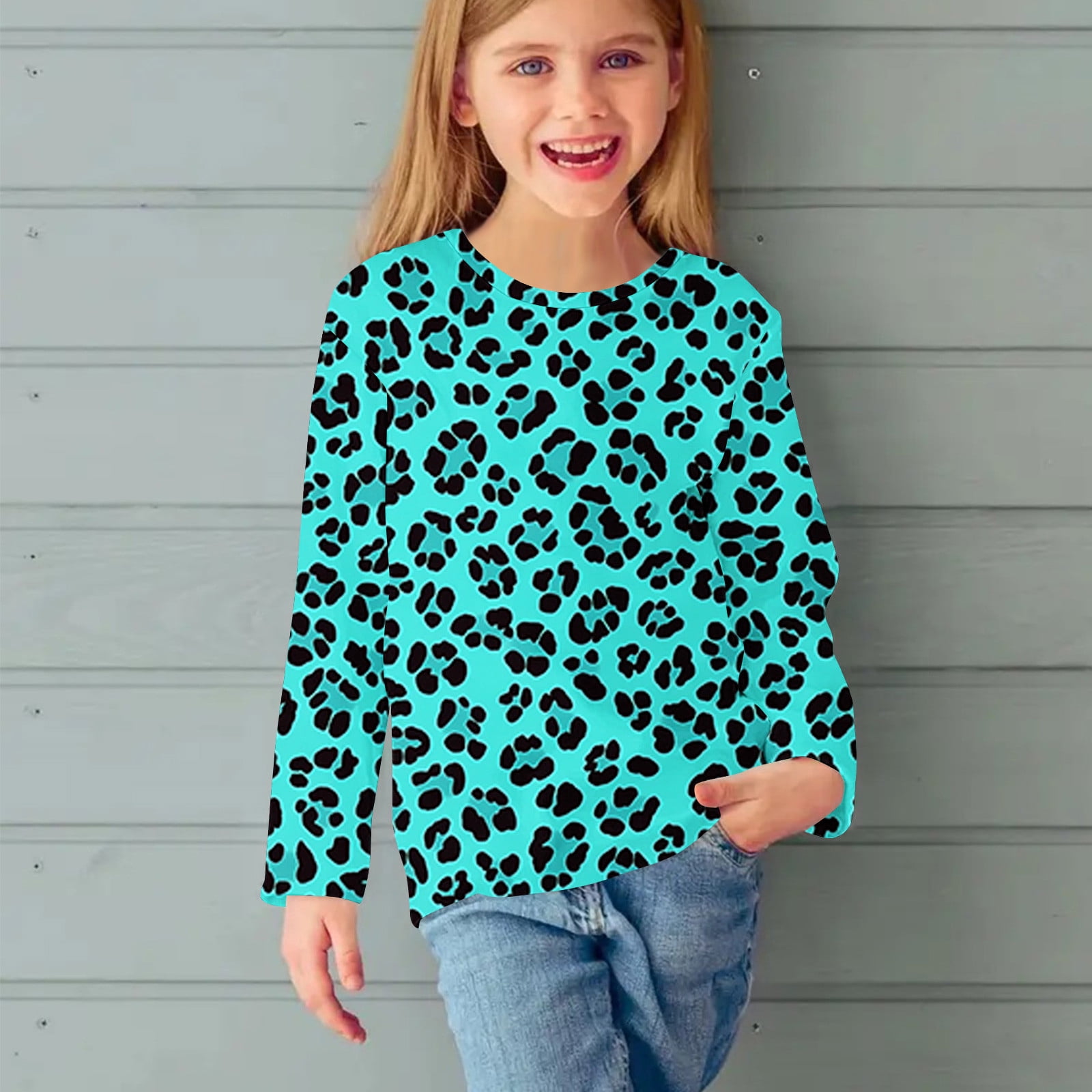 Blczomt Girl Shirt Graphic Long Sleeve Cute T Shirts Fashion Casual ...