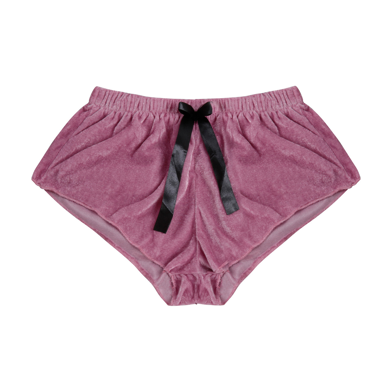 Blczomt Pajamas for Girls Pink Satin Solid Velvet Sleep Shorts Kids ...