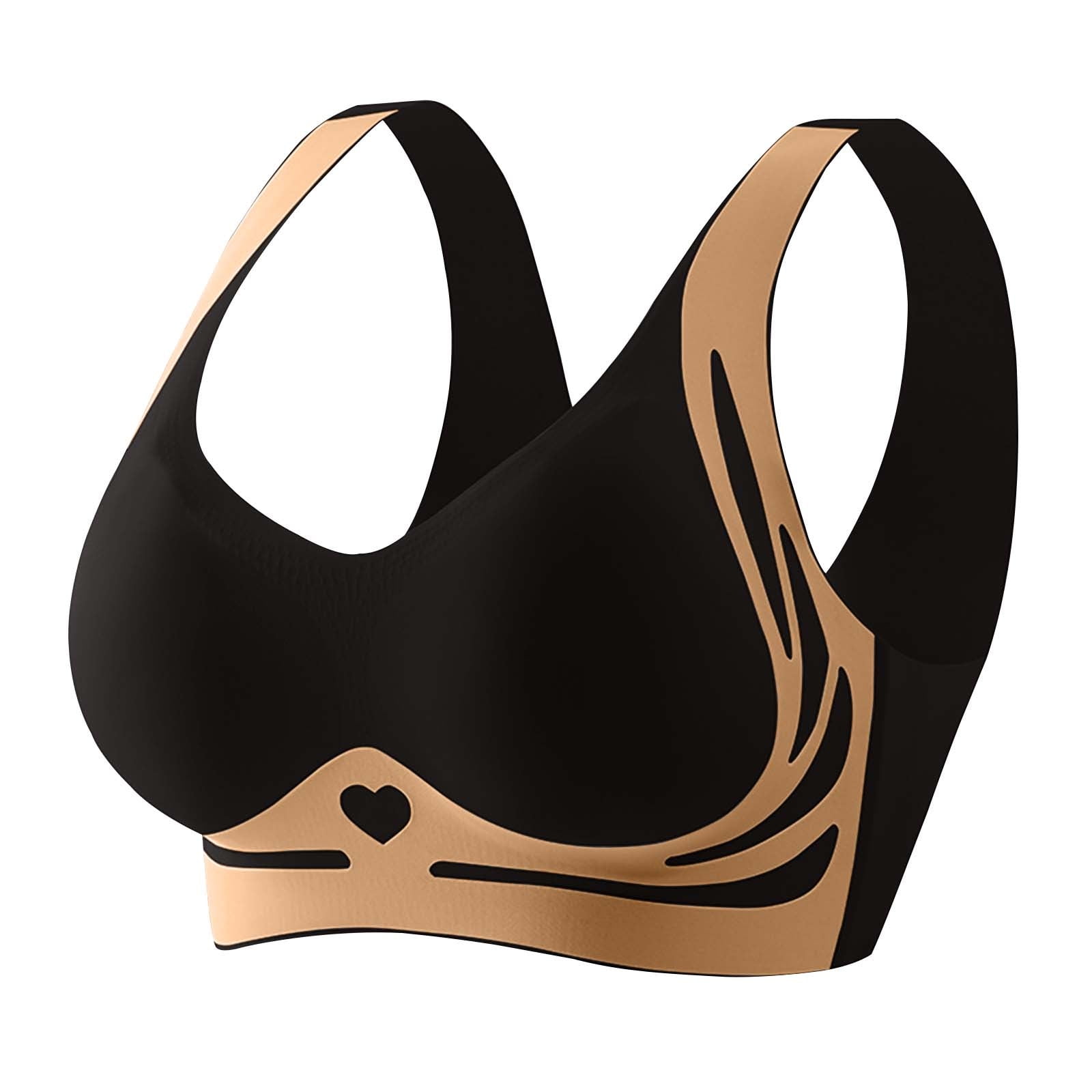Blczomt Sport Bras Woman Plus Size Supportive No Underwire Workout Bras ...