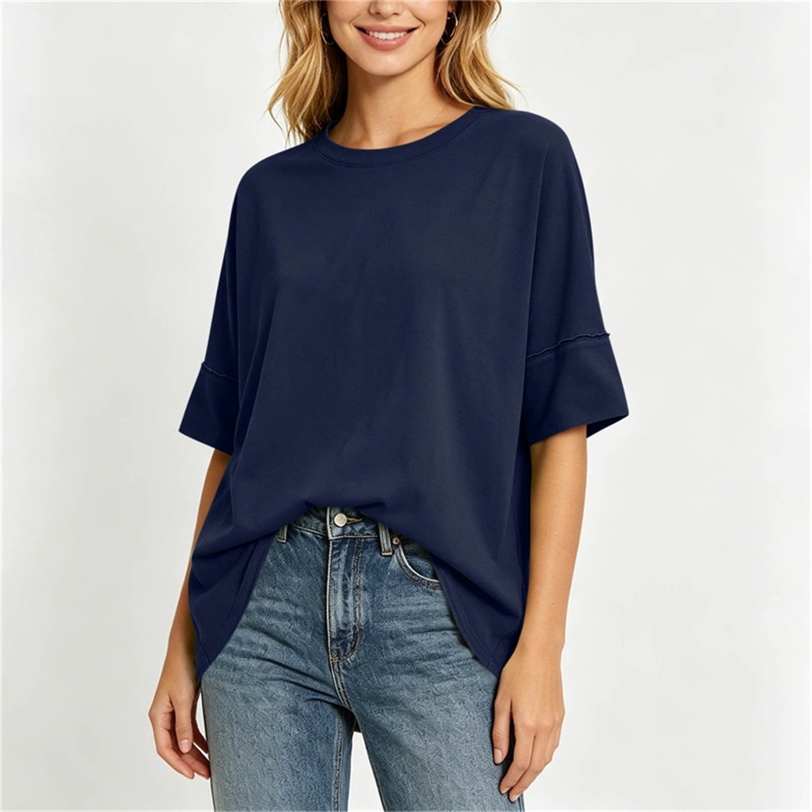 Blczomt Summer Blouses for Women 2026 Blue Trendy 2026 Tops Y2K Dressy ...