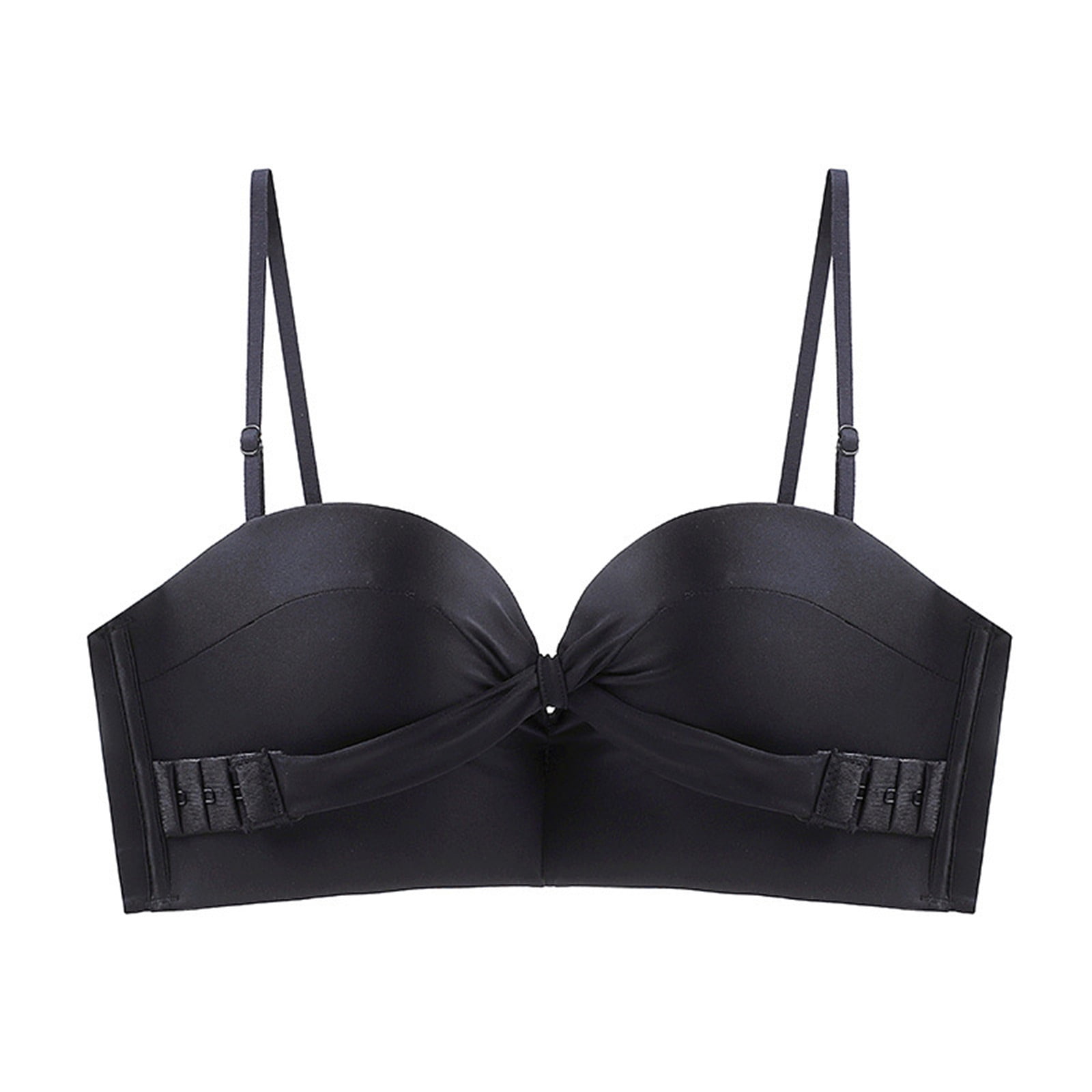 Blczomt Women Sports Bra Spaghetti Straps Supportive Padded Workout Bra ...