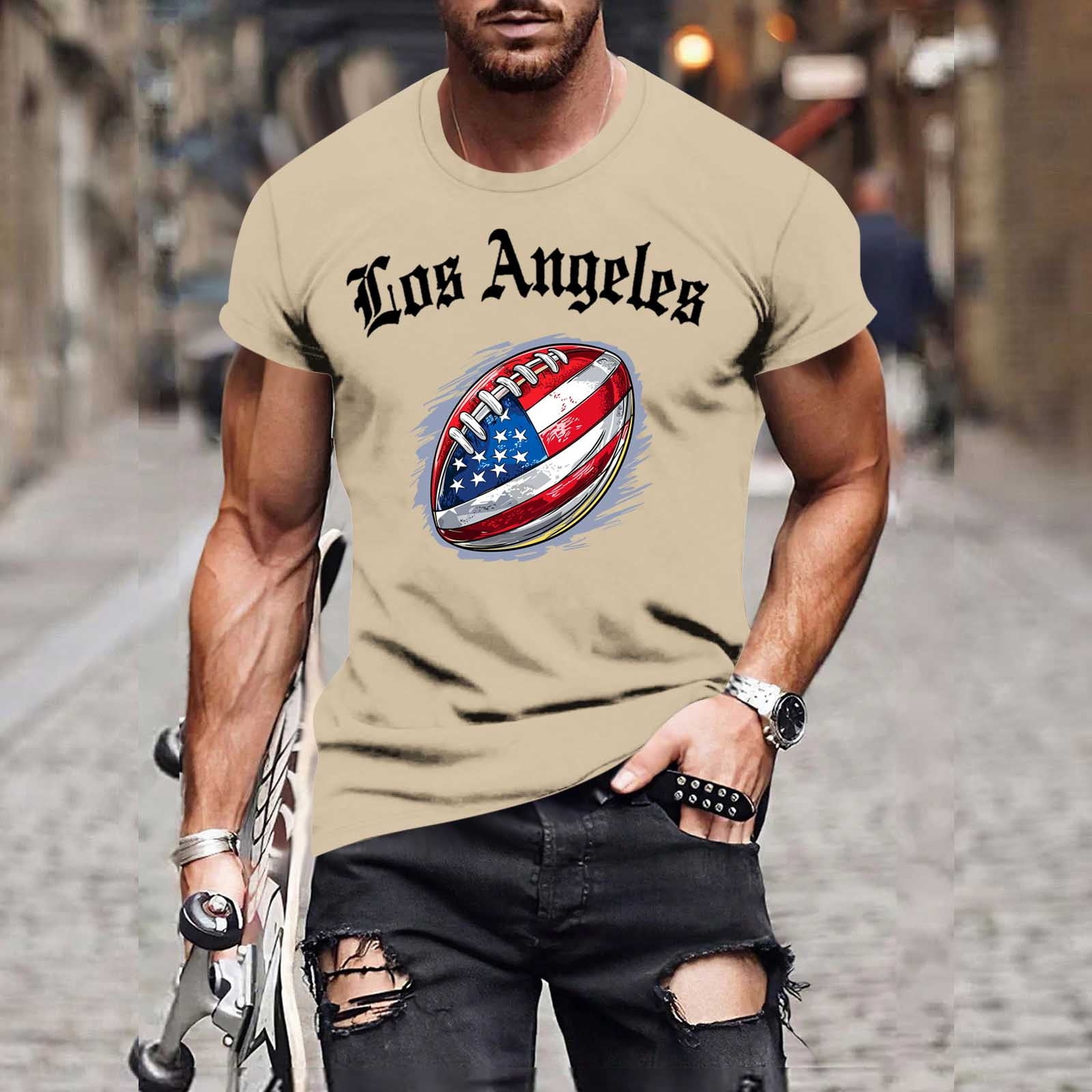 Blczomt Yellow Mens Shirts Casual Big & Tall Vintage Big and Tall T ...
