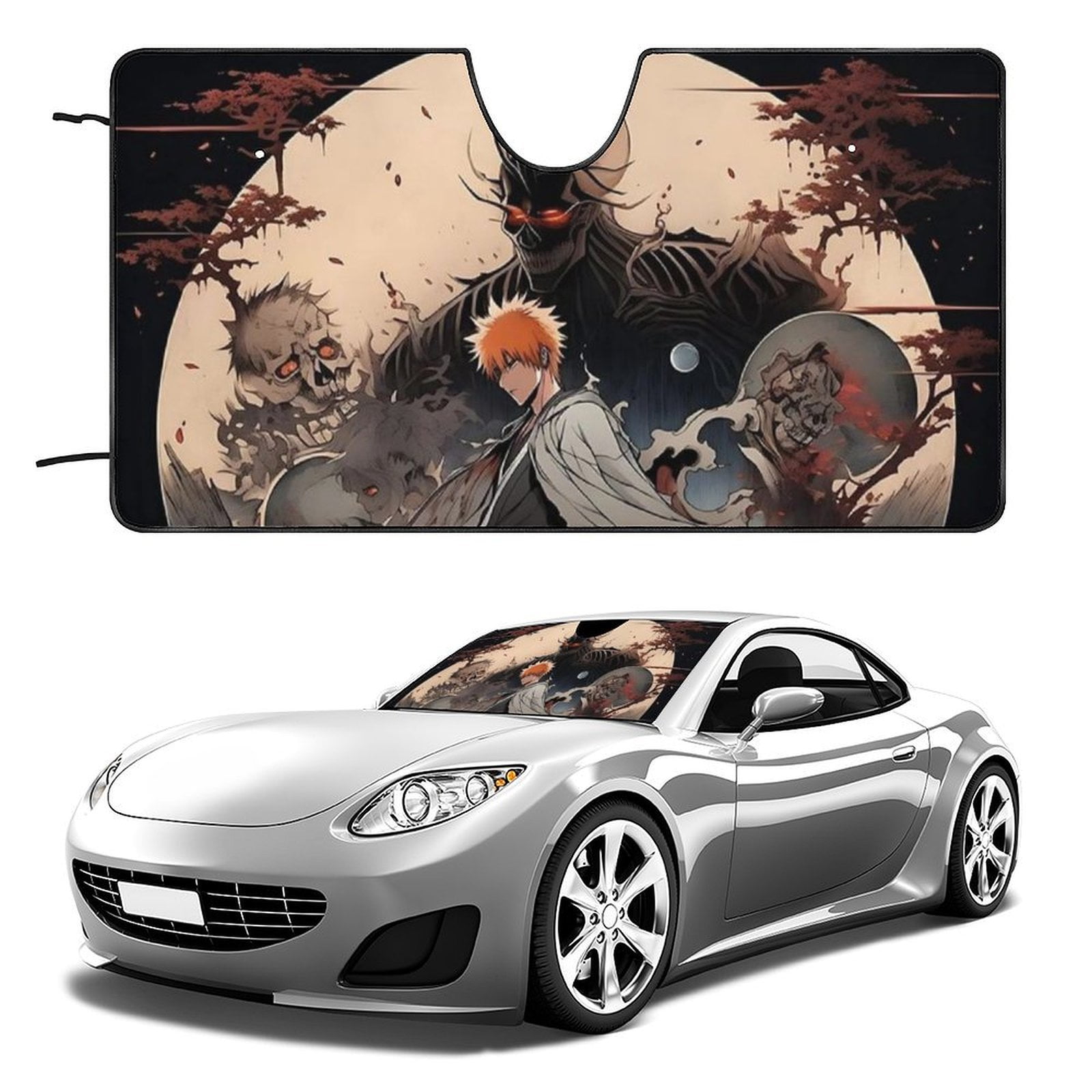 Ble-ach Car Windshield Sunshade Anime for SUV pickup truck Gift 51"x28 ...