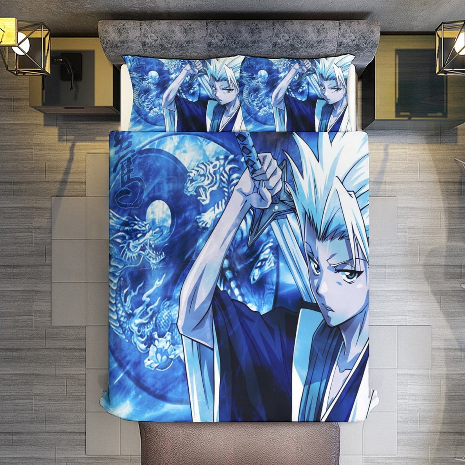 Bleach 3 Piece Anime Comforter Bedding 1 Set Super Soft Quilt Cover ...