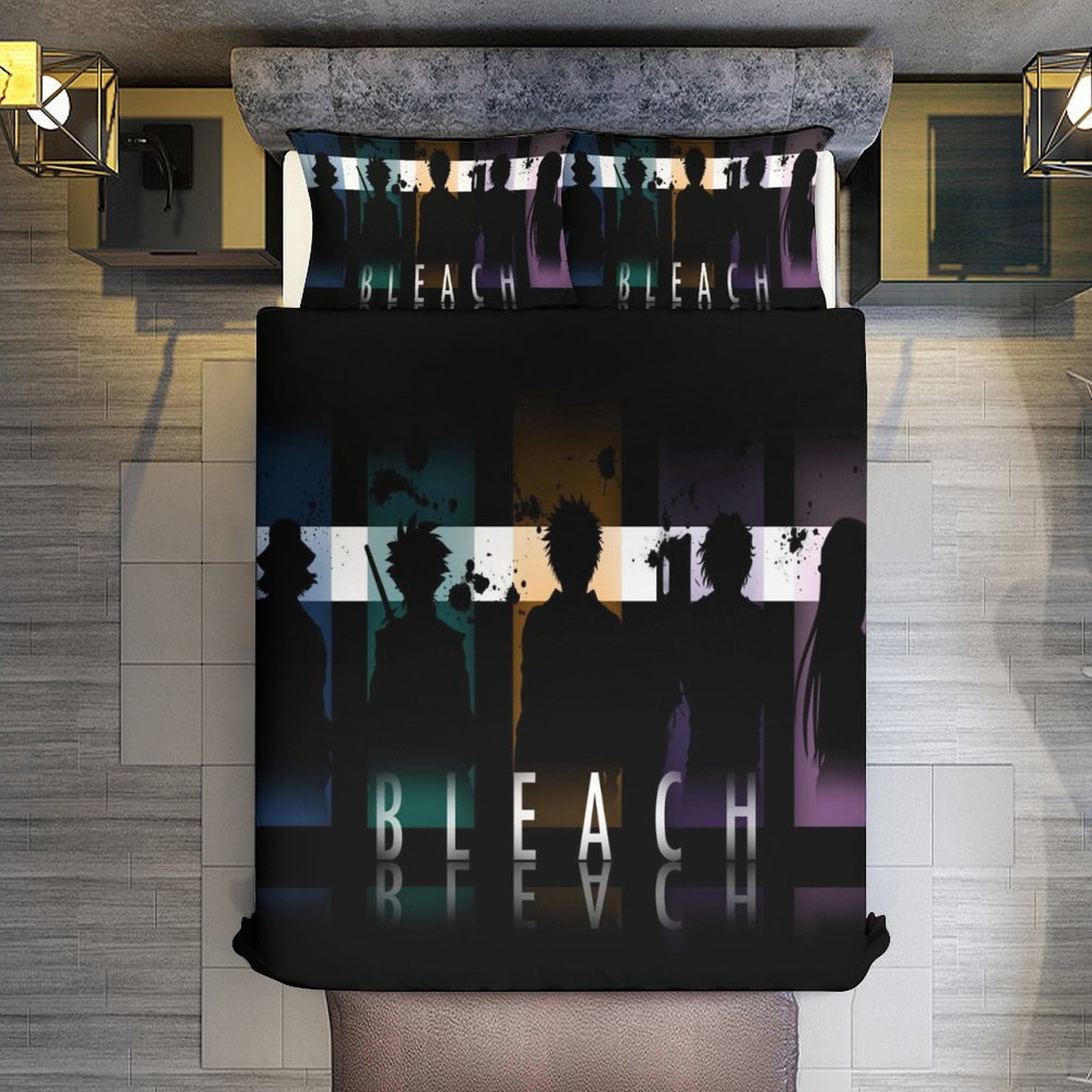 Bleach 3 Piece Anime Comforter Bedding 1 Set Super Soft Quilt Cover ...