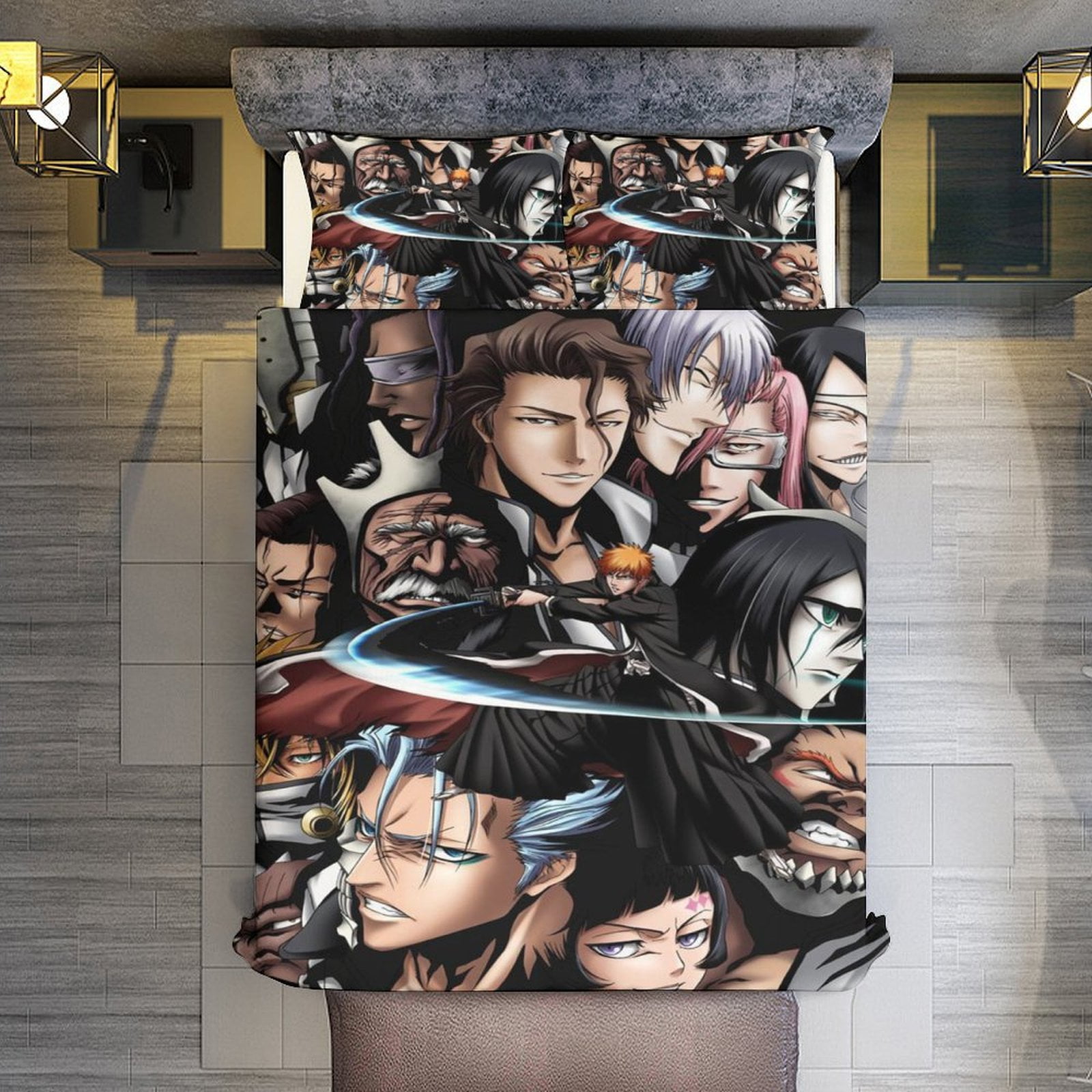 Bleach 3 Piece Anime Comforter Bedding 1 Set Super Soft Quilt Cover ...