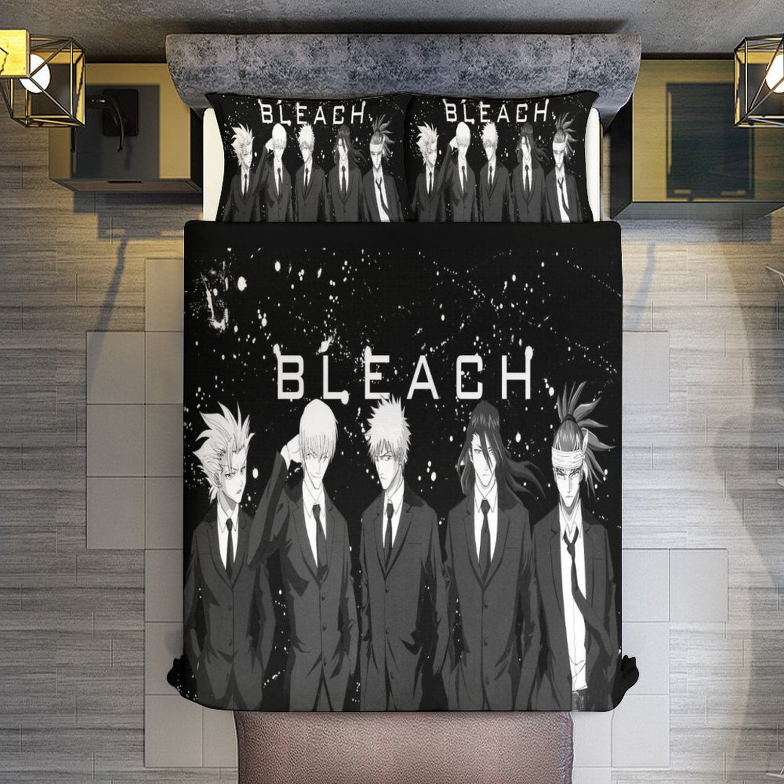 Bleach 3 Piece Anime Comforter Bedding 1 Set Super Soft Quilt Cover ...