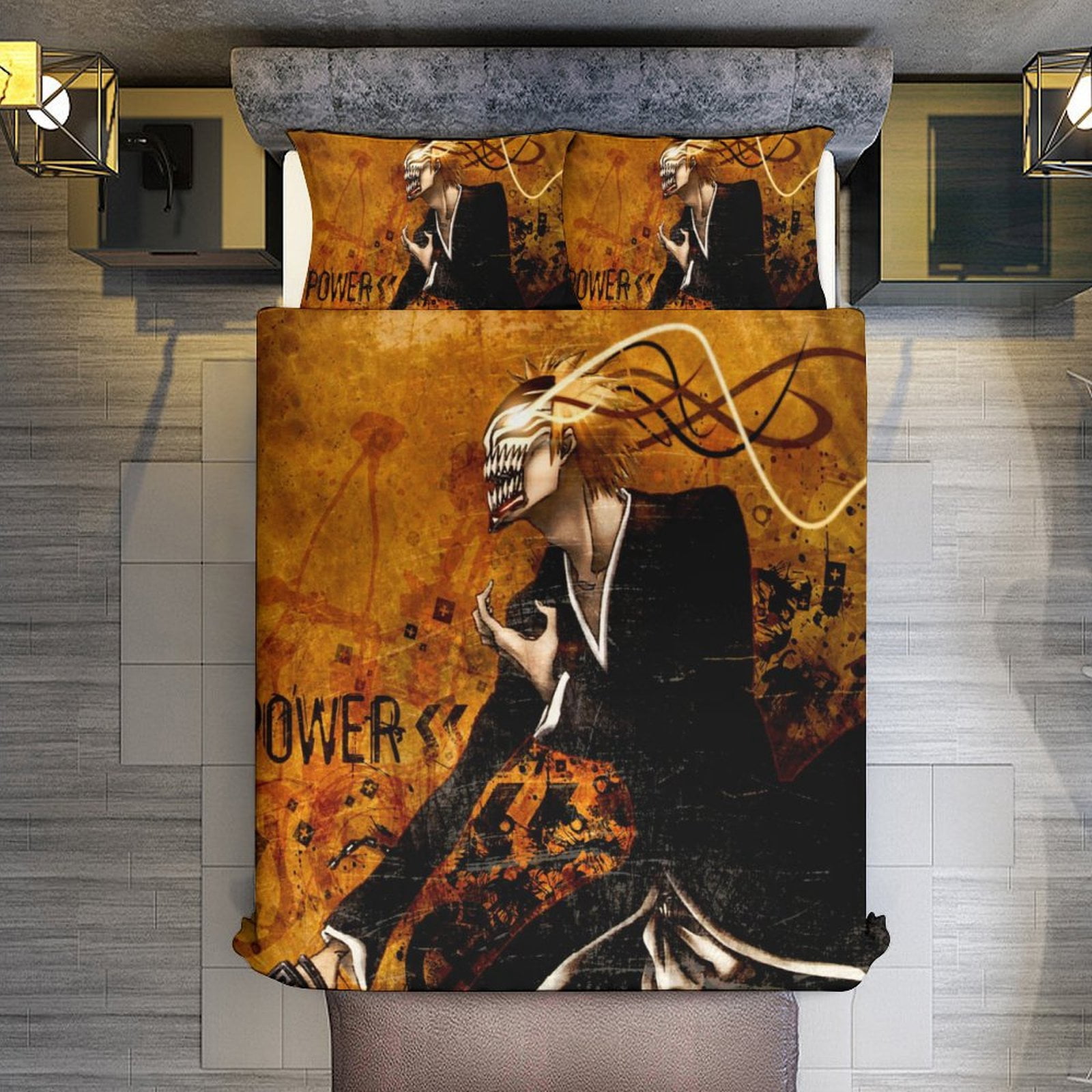 Bleach 3 Piece Anime Comforter Bedding 1 Set Super Soft Quilt Cover ...