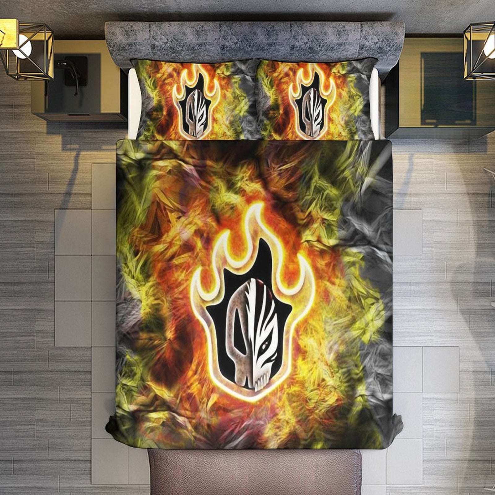 Bleach 3 Piece Anime Comforter Bedding 1 Set Super Soft Quilt Cover ...