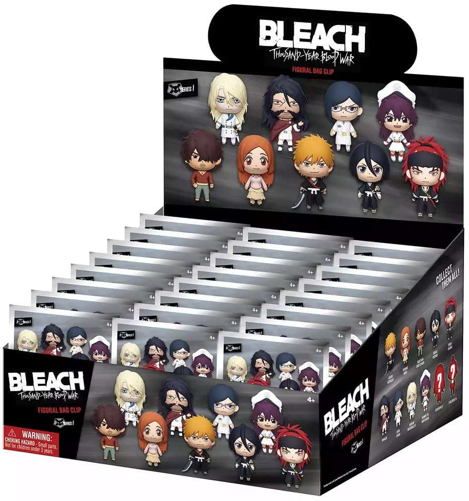 Bleach 3D Figural Bag Clip Thousand Year Blood War Mystery Box (24 ...