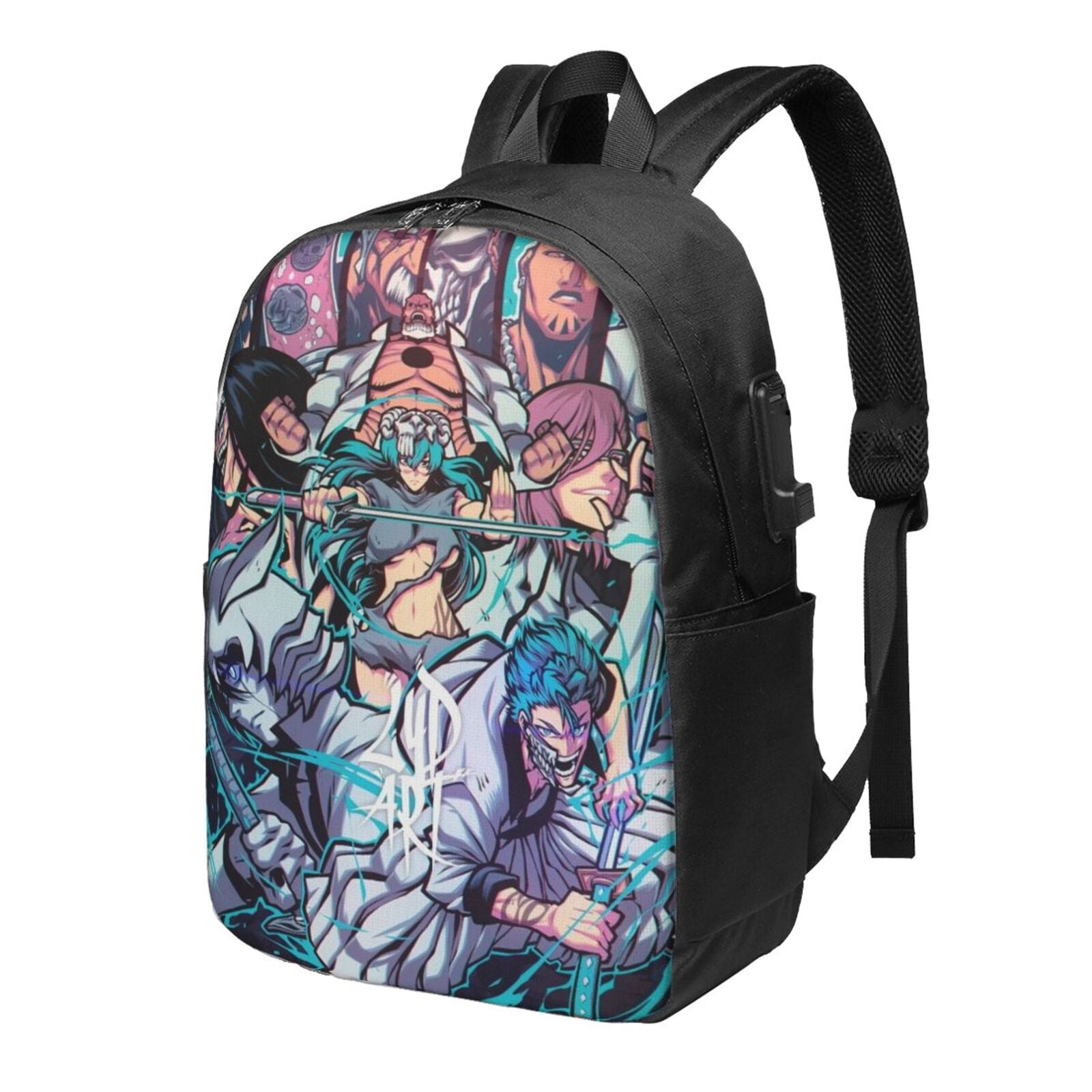 Bleach Anime Backpack 3D Printed Travel Bags - Walmart.com