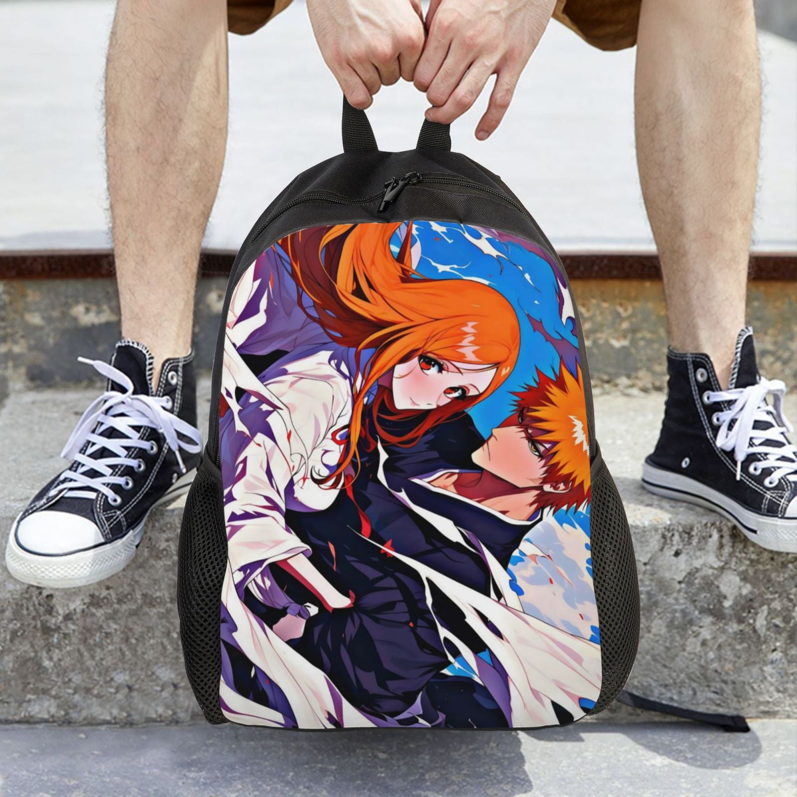 Bleach Anime Backpack Travel Bag 3d Printing Casual Daypack ...