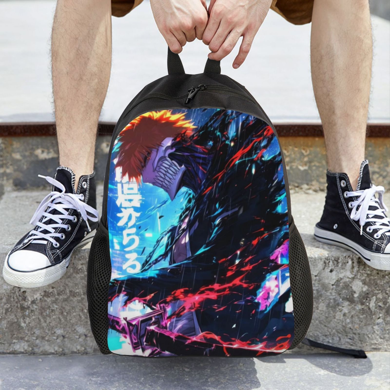 Bleach Anime Backpack Travel Bag 3d Printing Casual Daypack ...