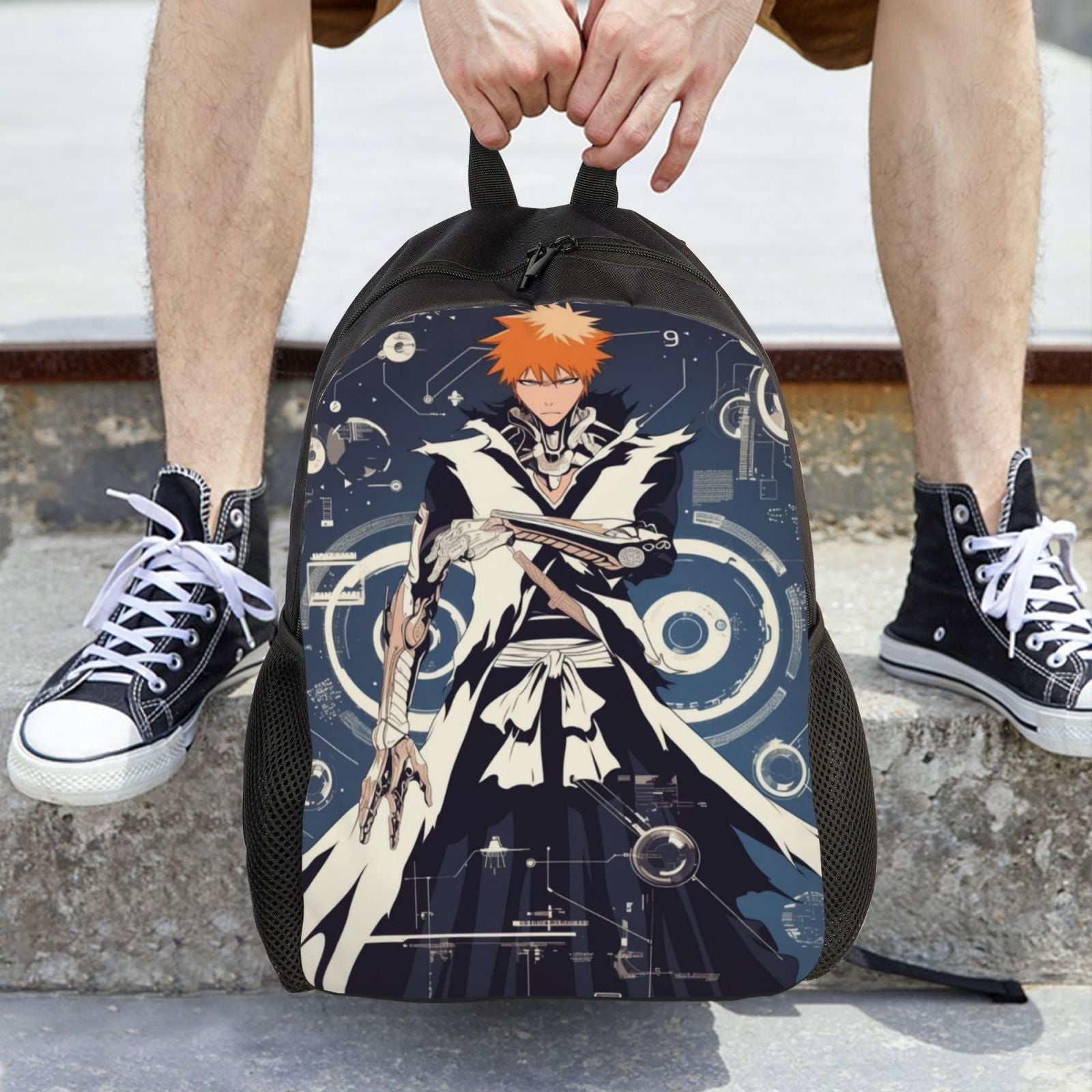 Bleach Anime Backpack Travel Bag 3d Printing Casual Daypack ...