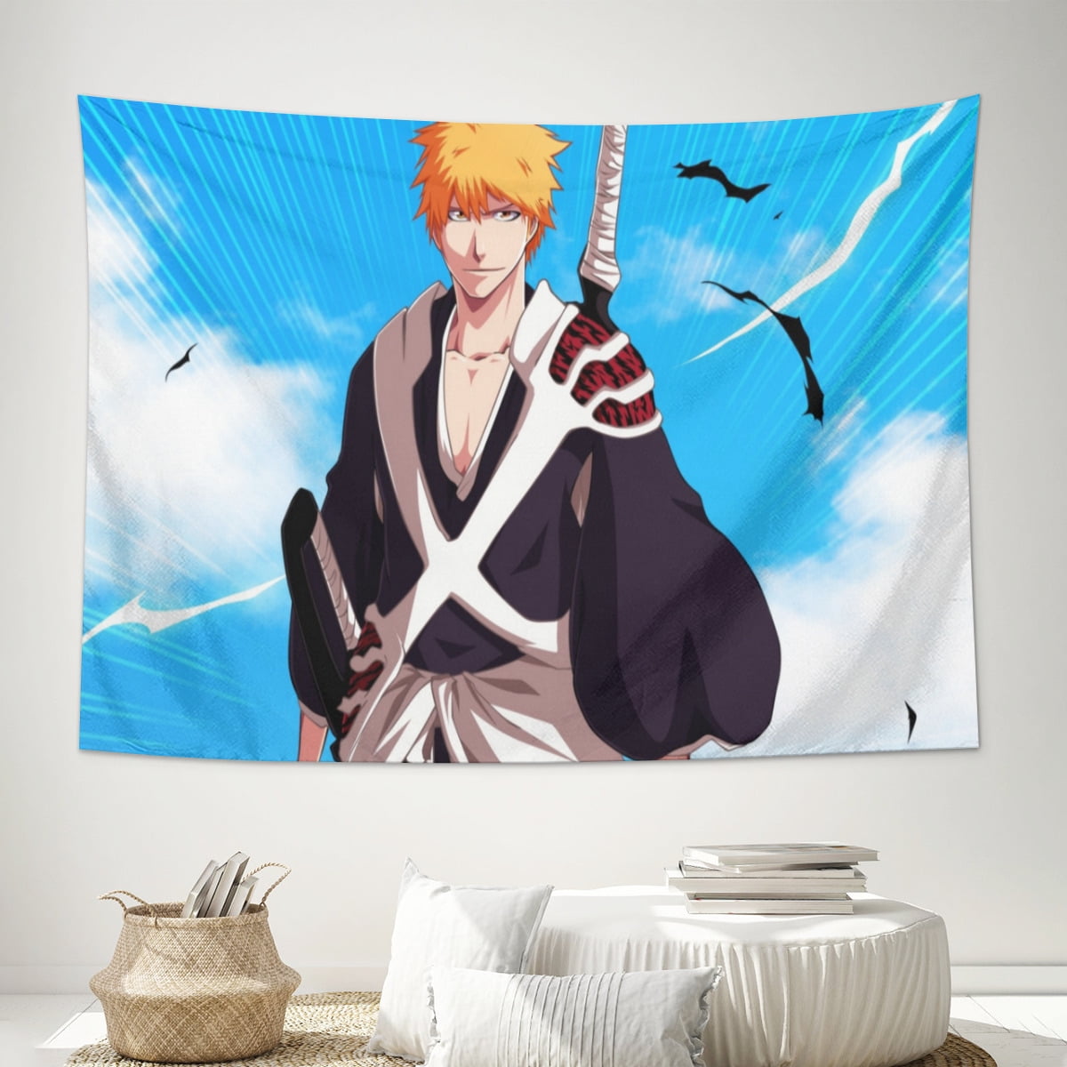 Bleach Anime Poster Tapestry - Large Wall Art Background, Birthday ...