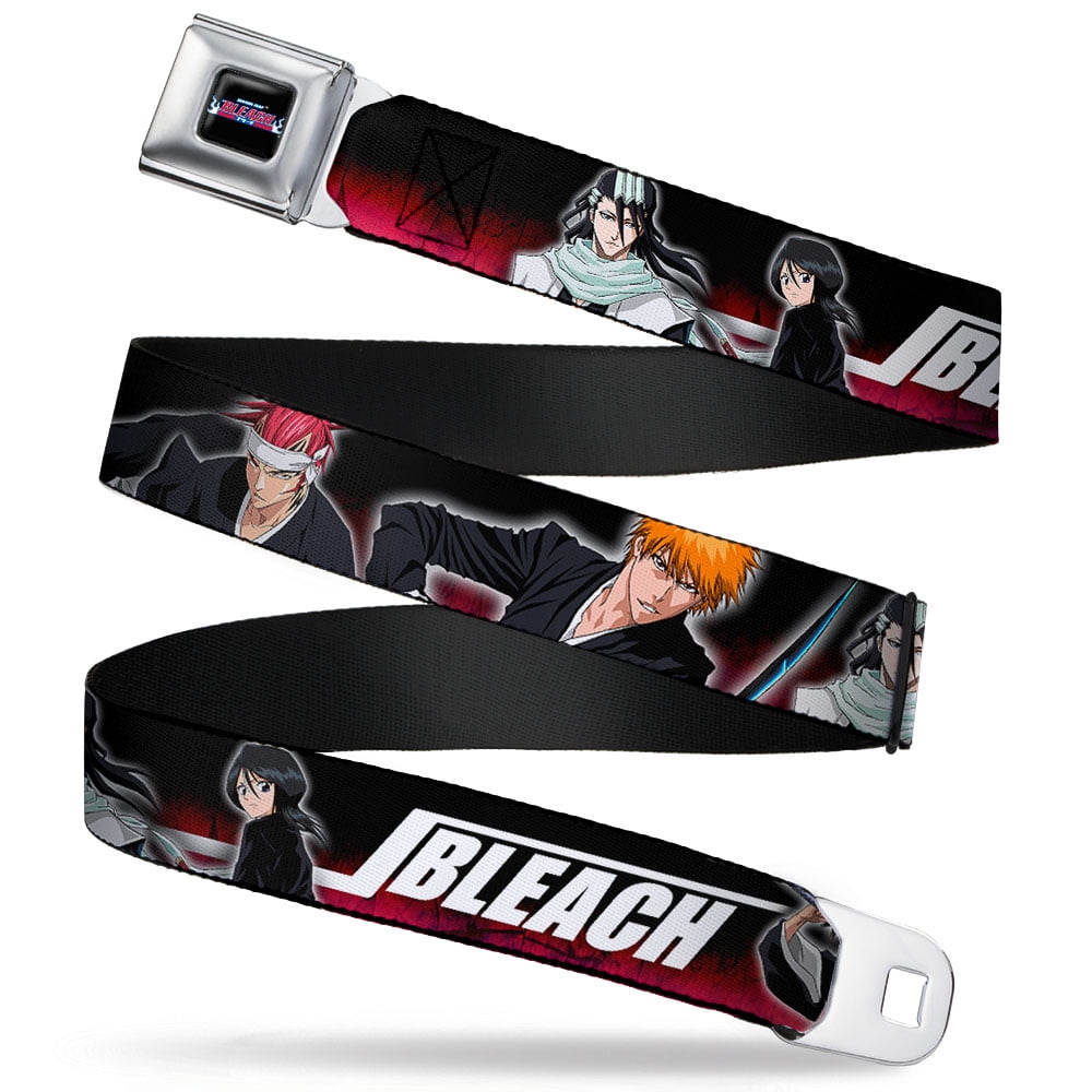 Bleach Anime Seatbelt Belt - For Your Pants (Snap like Seatbelt Buckle ...