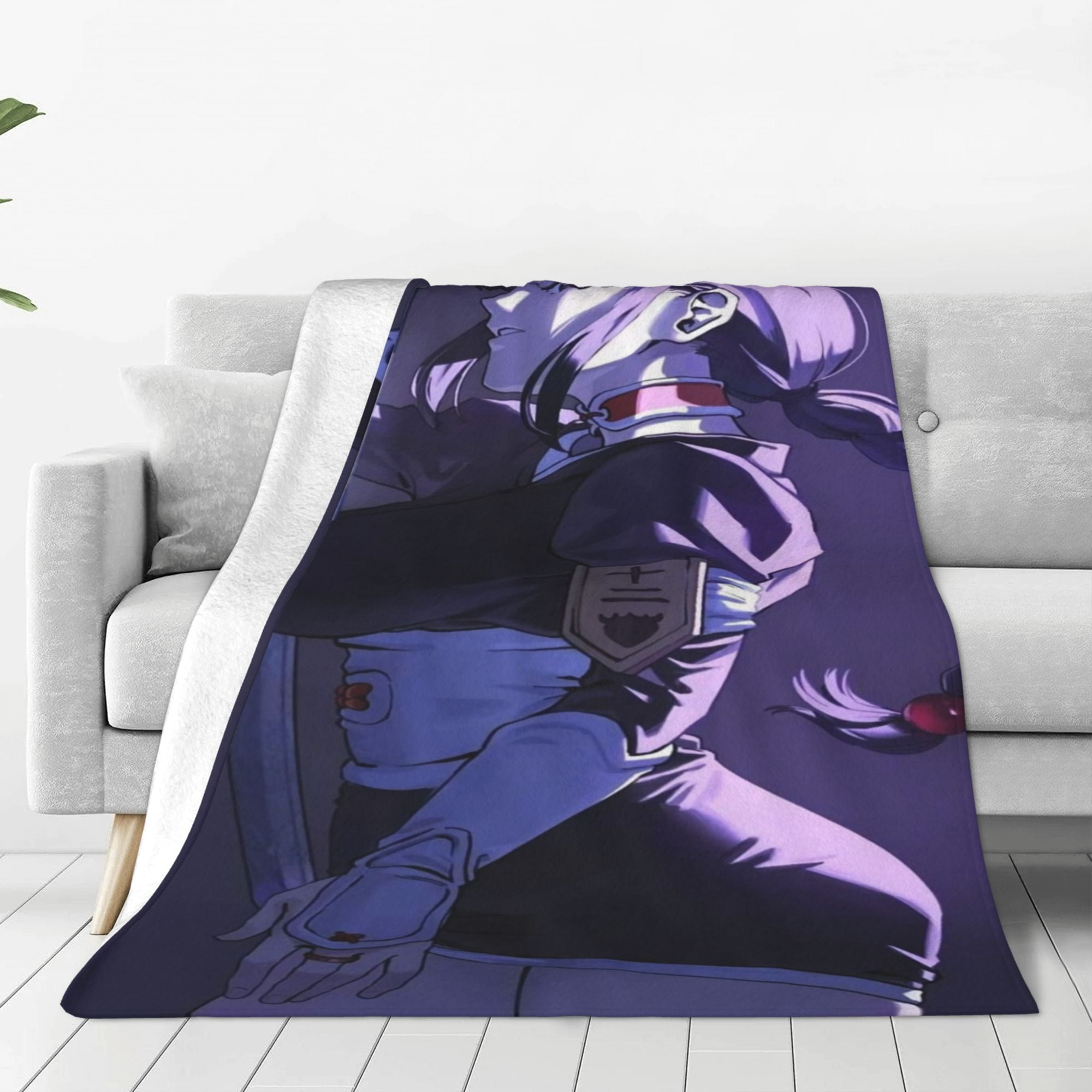 Bleach Anime Throw Blanket Soft Plush Travel Blankets For Bedrooms ...