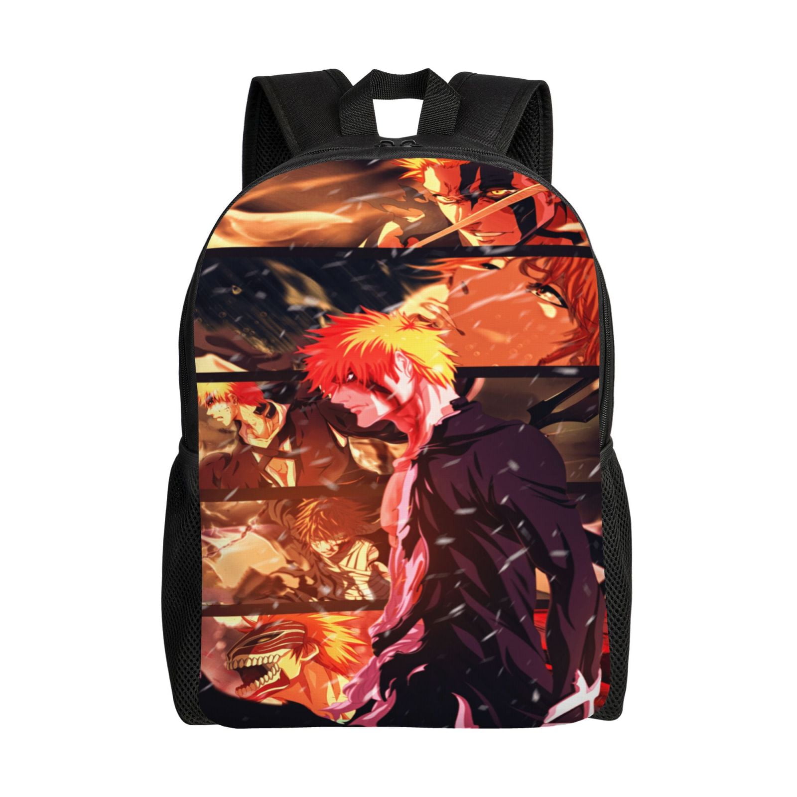 Bleach Backpack Cute Anime Large Capacity Multifunction Backpacks ...