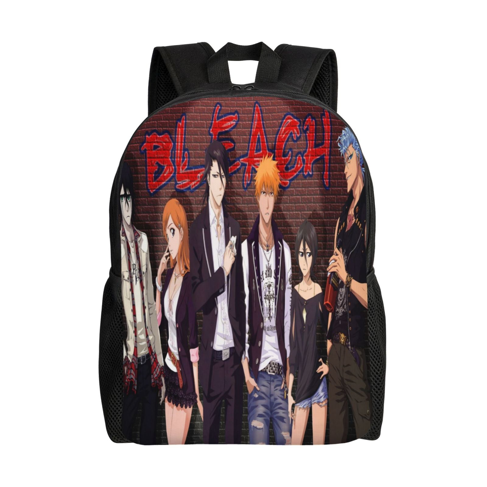 Bleach Backpack Cute Anime Large Capacity Multifunction Backpacks ...