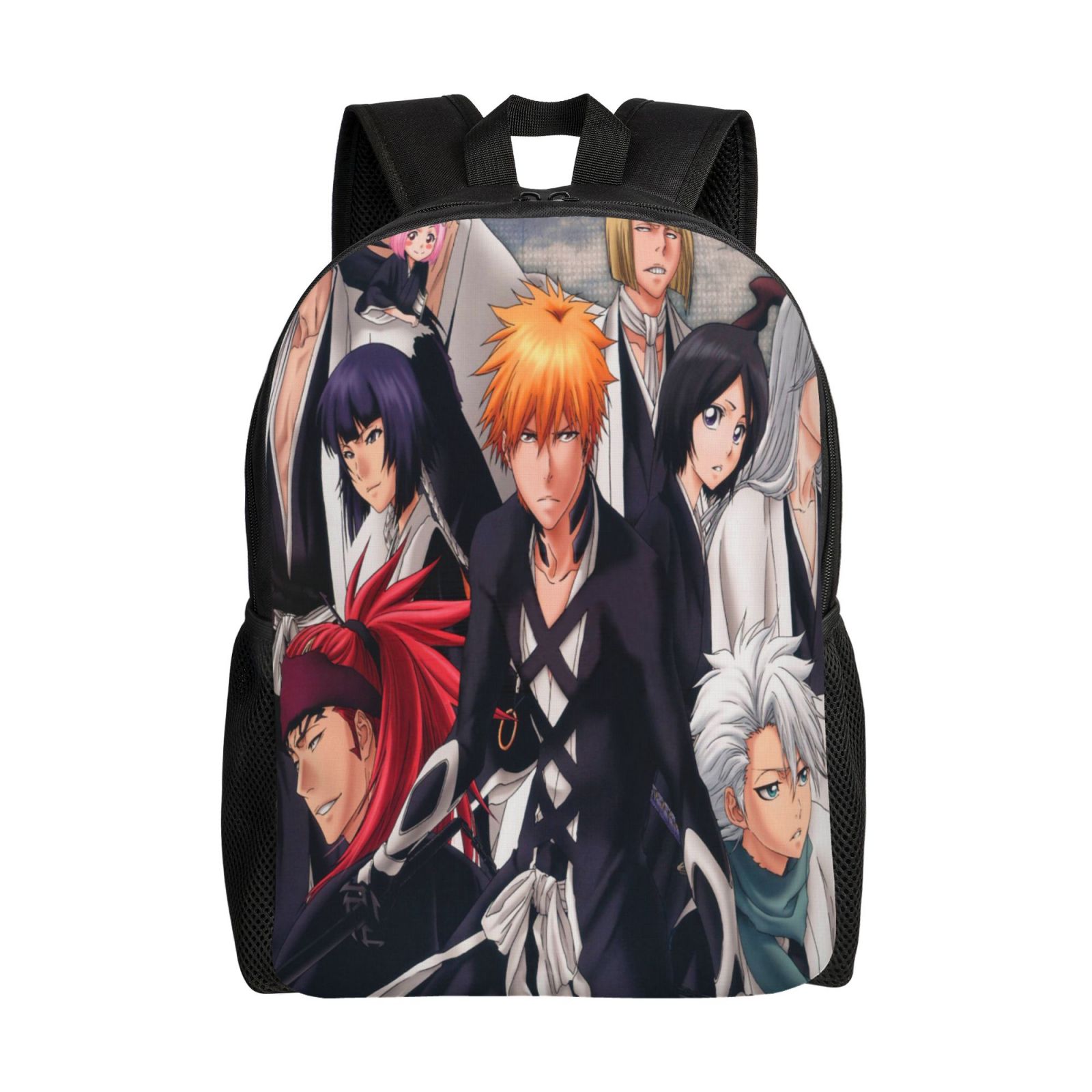 Bleach Backpack Cute Anime Large Capacity Multifunction Backpacks ...
