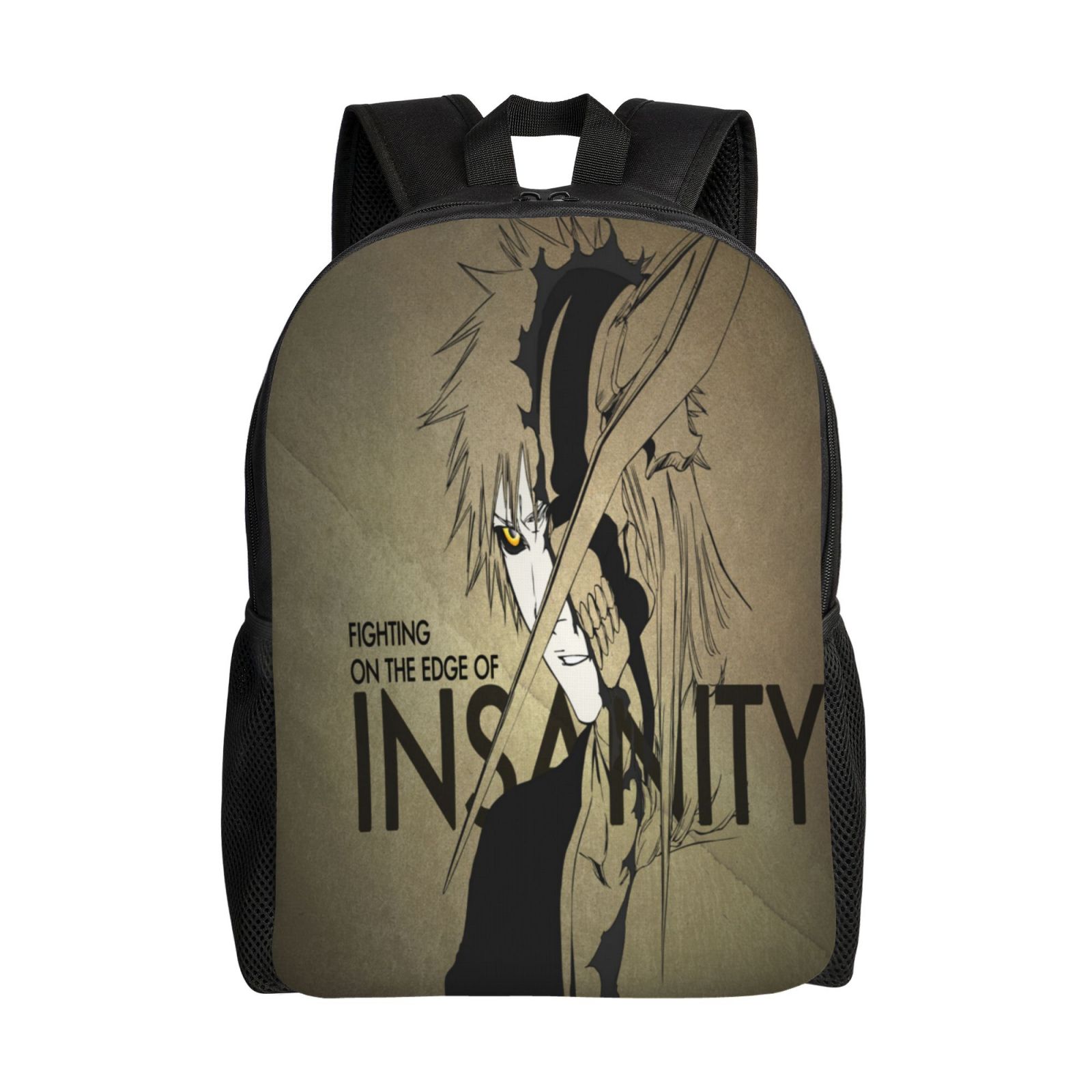 Bleach Backpack Cute Anime Large Capacity Multifunction Backpacks ...