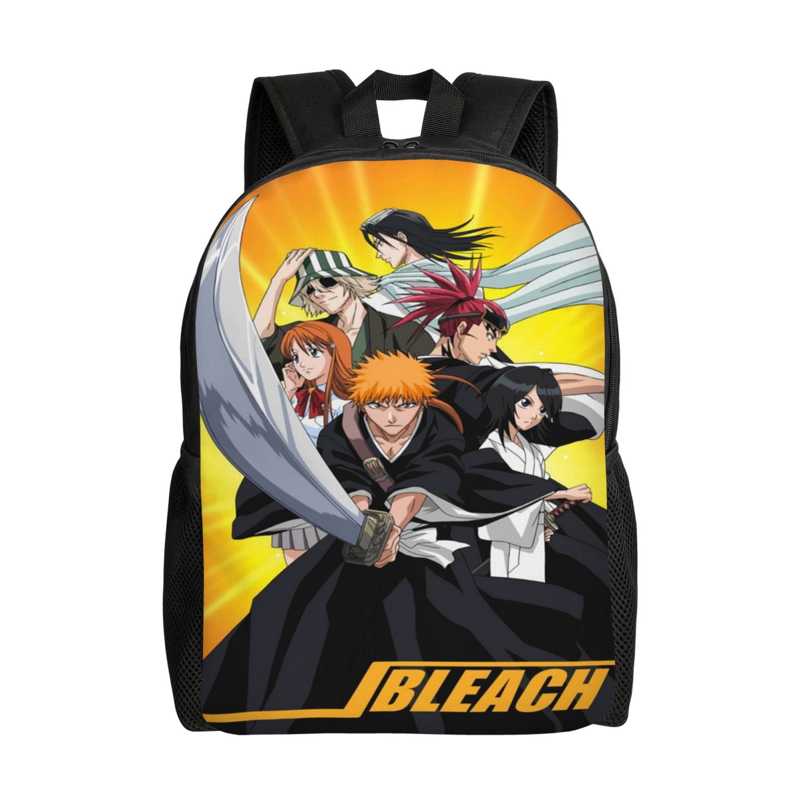 Bleach Backpack Cute Anime Large Capacity Multifunction Backpacks ...
