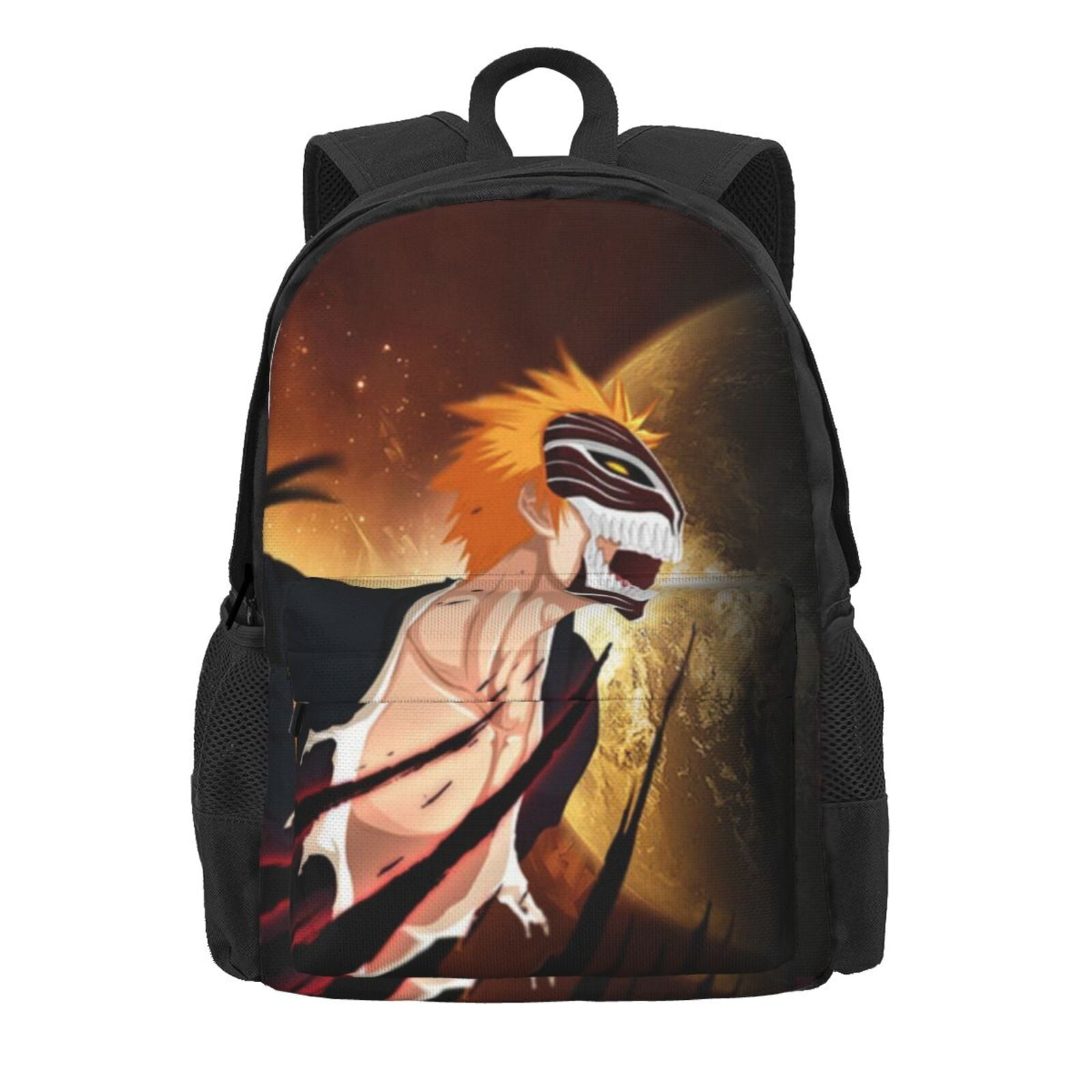 Bleach Backpack, Large Capacity Daypack Book Bag For College Work ...
