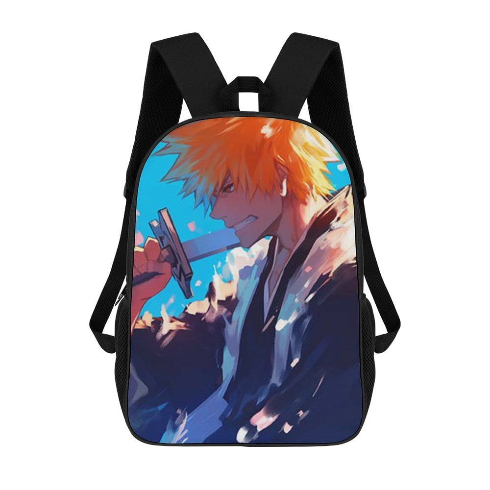 Bleach Backpack, Large Capacity Daypack Backpack, 17 Inch Laptop ...