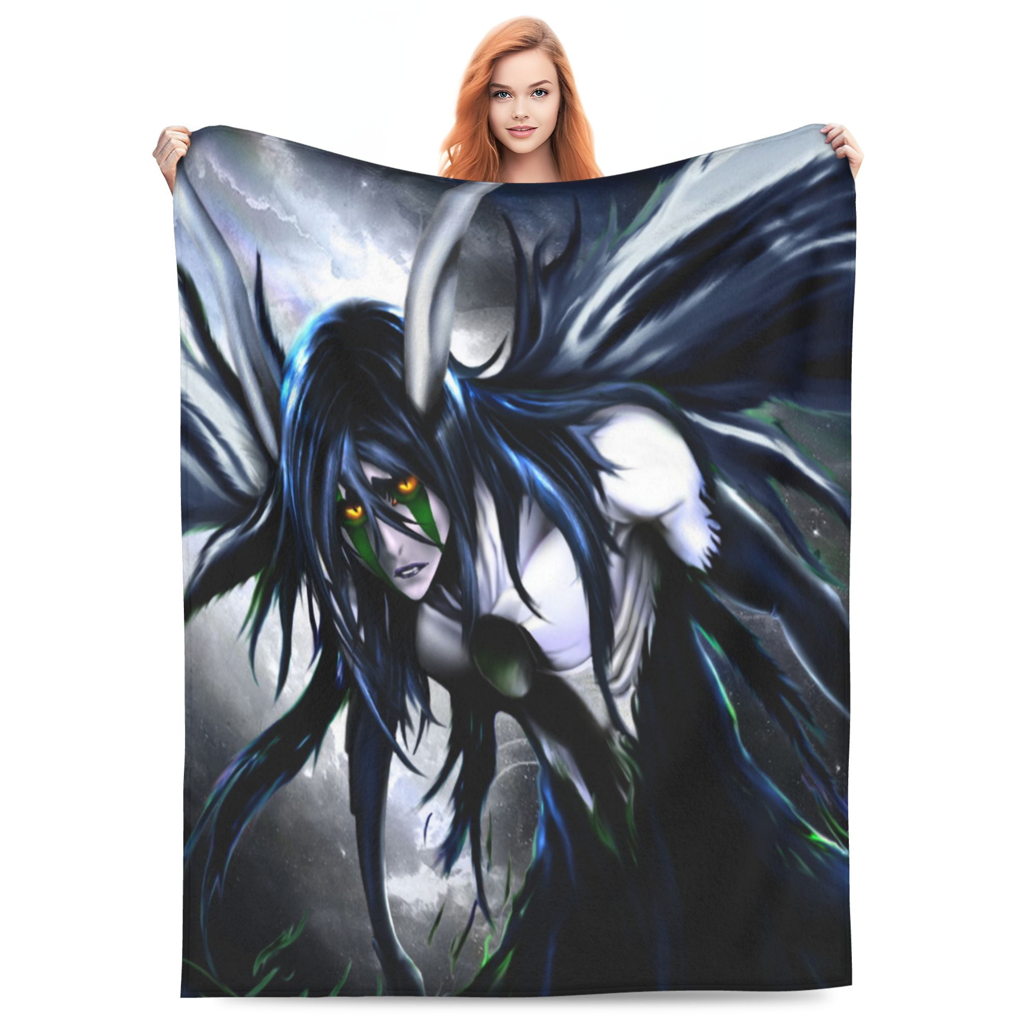 Bleach Bed Blanket 3D Printed Throw Blanket Lightweight Super Soft Air ...